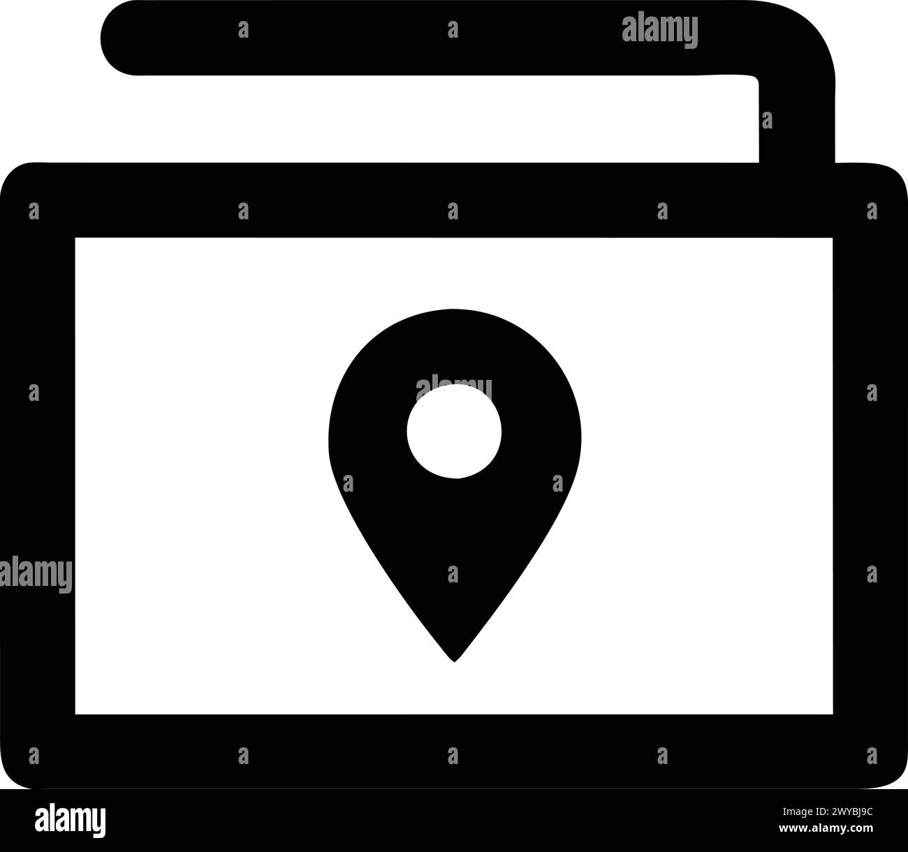LOCATION ICON DESIGN ,GRAPHIC RESOURCE Stock Vector Image & Art - Alamy