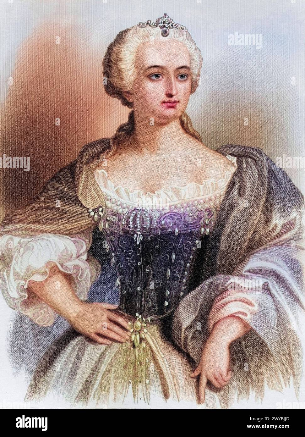 Maria Theresia von oesterreich geb. 13. Mai 1717 in Wien, gest. 29 ...