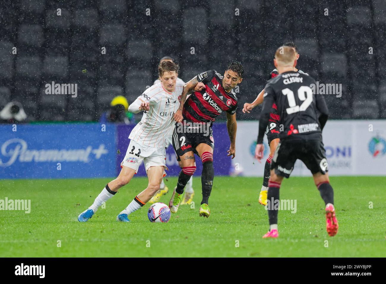 Sydney, Australia. 05th Apr, 2024. Jez Lofthouse of Brisbane Roar ...