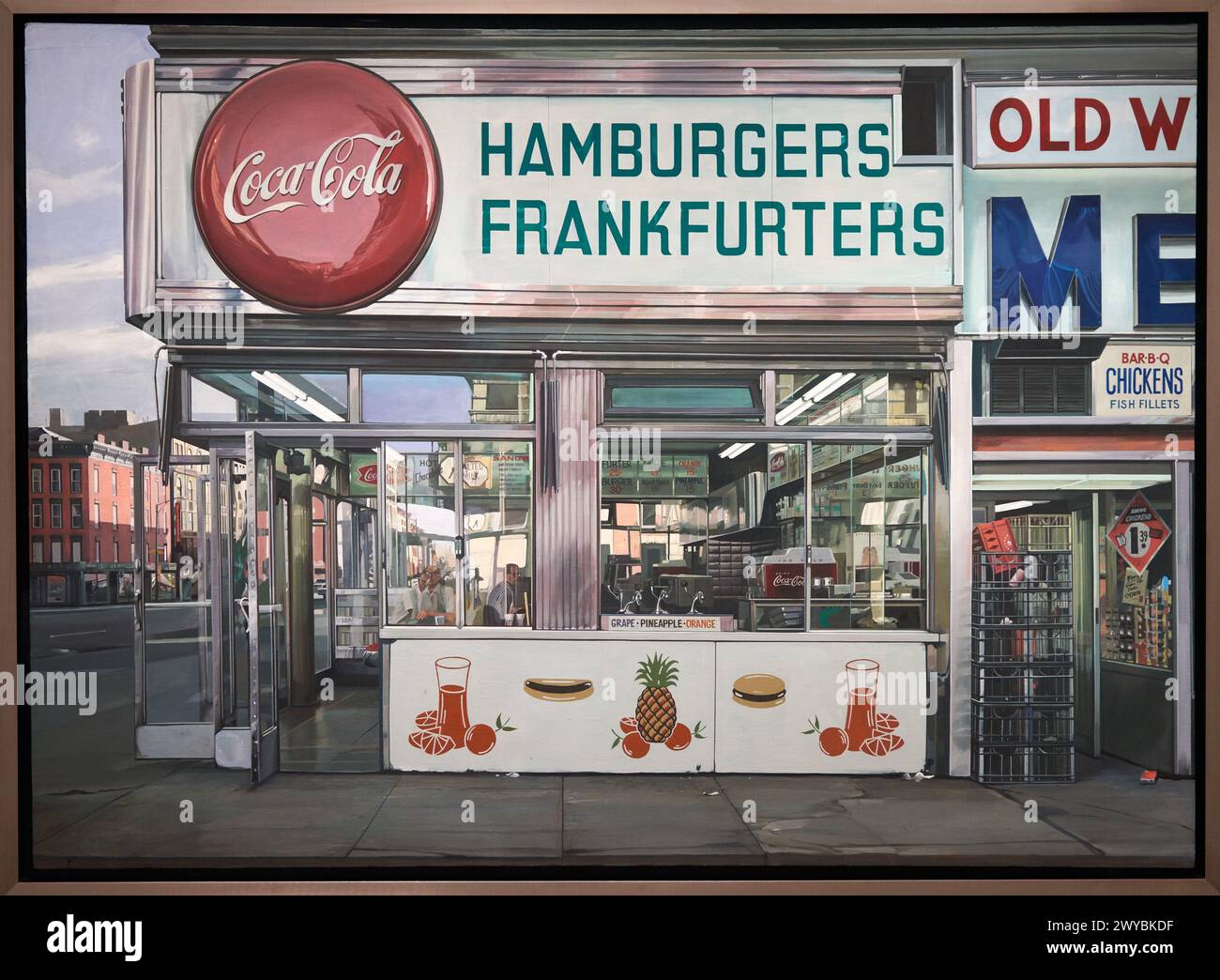 Nedicks, 1970, Richard Estes (1932 Stock Photo - Alamy