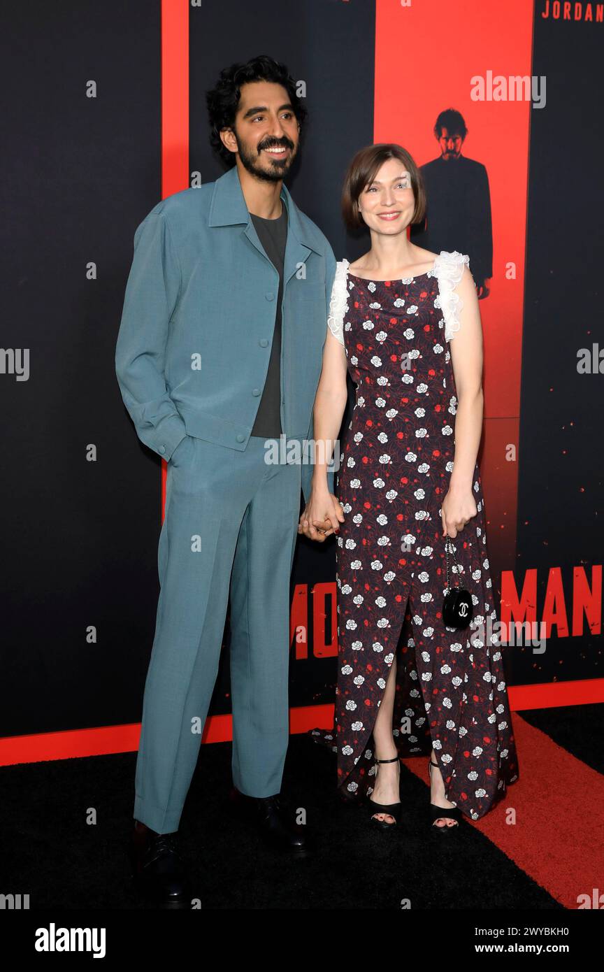 Dev Patel mit Partnerin Tilda Cobham-Hervey bei der Premiere des ...