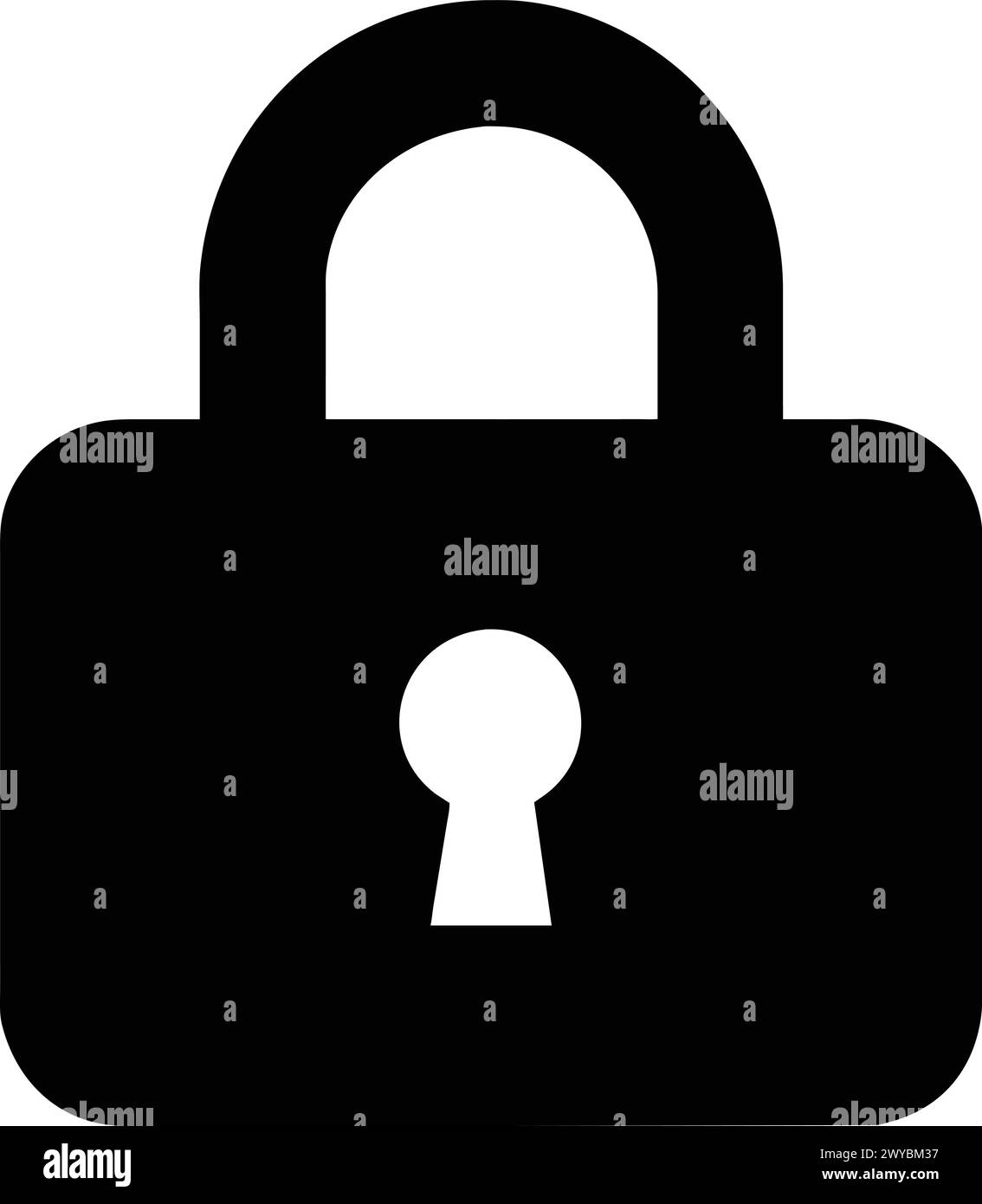 LOCK ICON DESIGN ,GRAPHIC RESOURCE Stock Vector Image & Art - Alamy