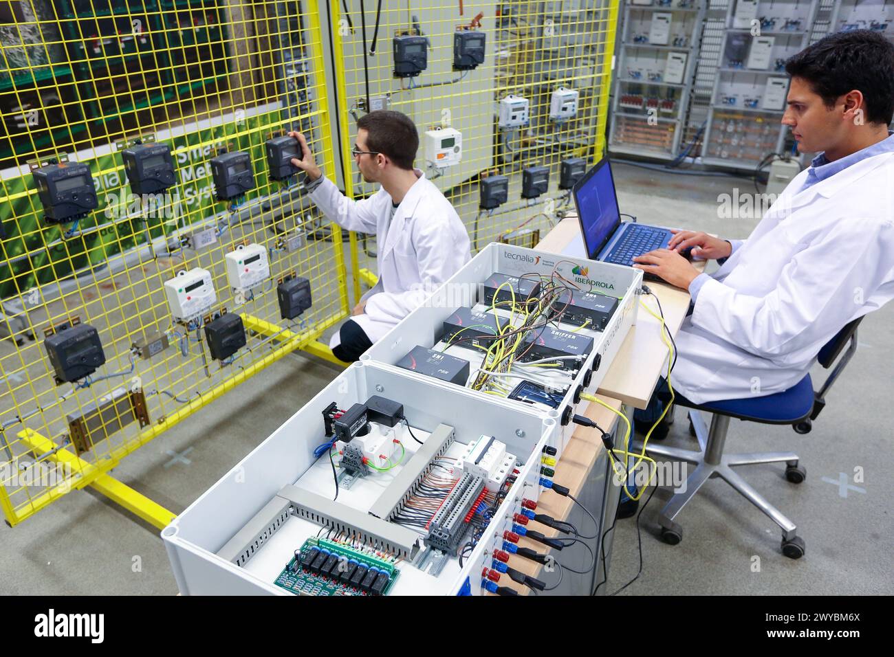 Electrical cabinet performance counters hi-res stock photography and ...