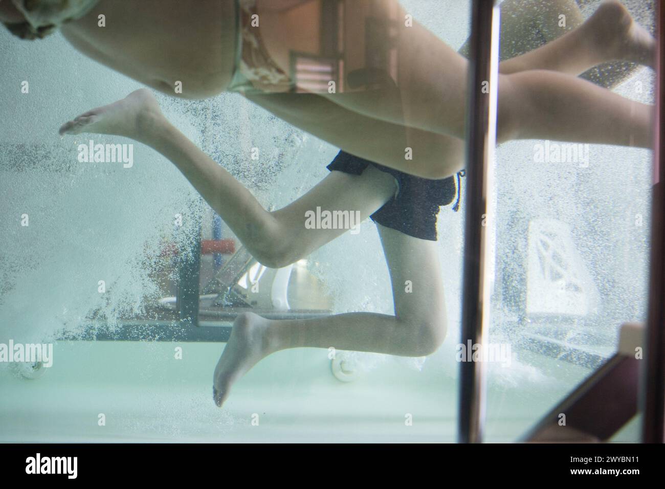 Rehabilitation, Hydrotherapy pool, Hospital Stock Photo - Alamy