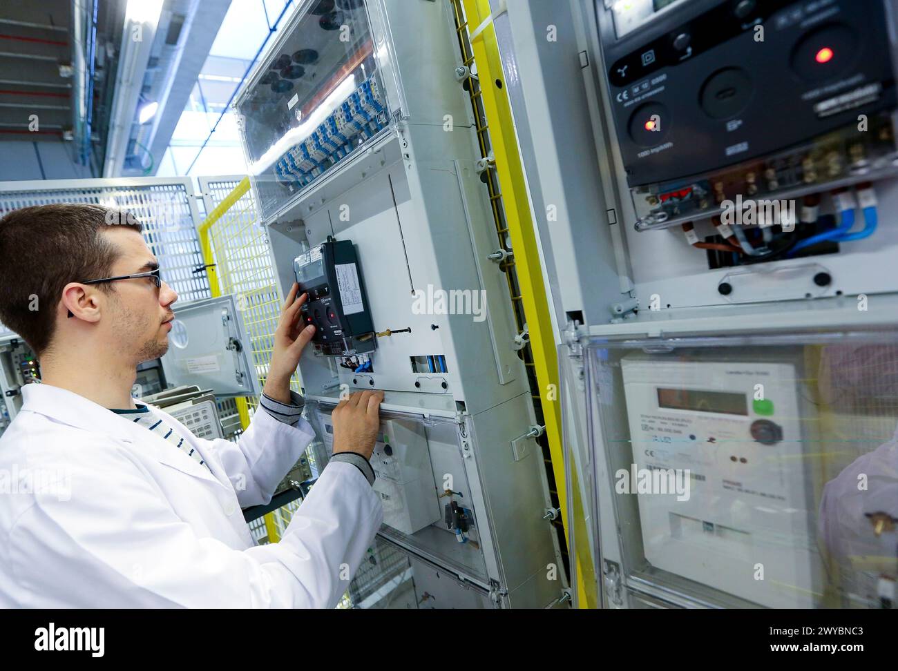 Electrical cabinet performance counters hi-res stock photography and ...