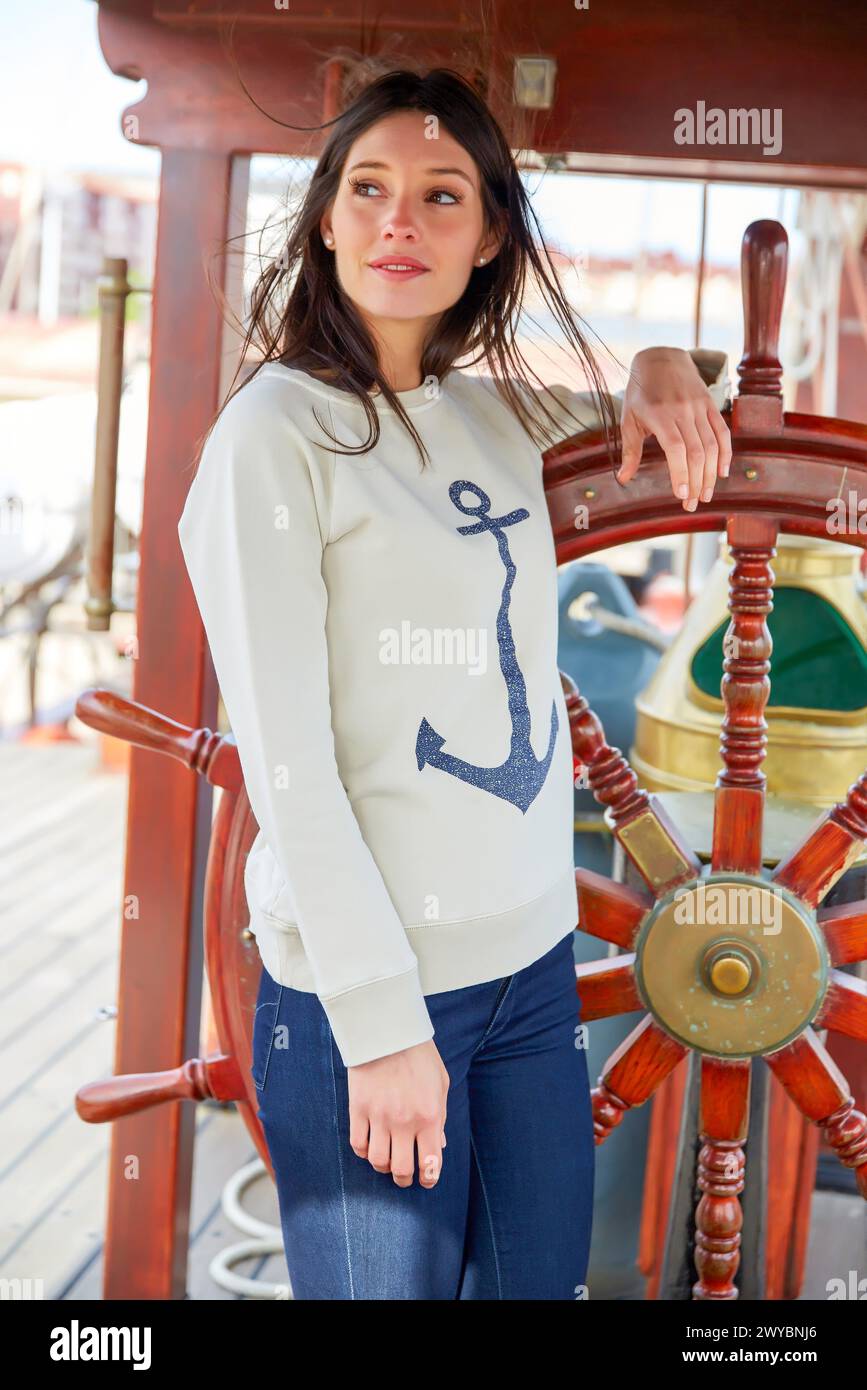 Rudder lines hi-res stock photography and images - Alamy