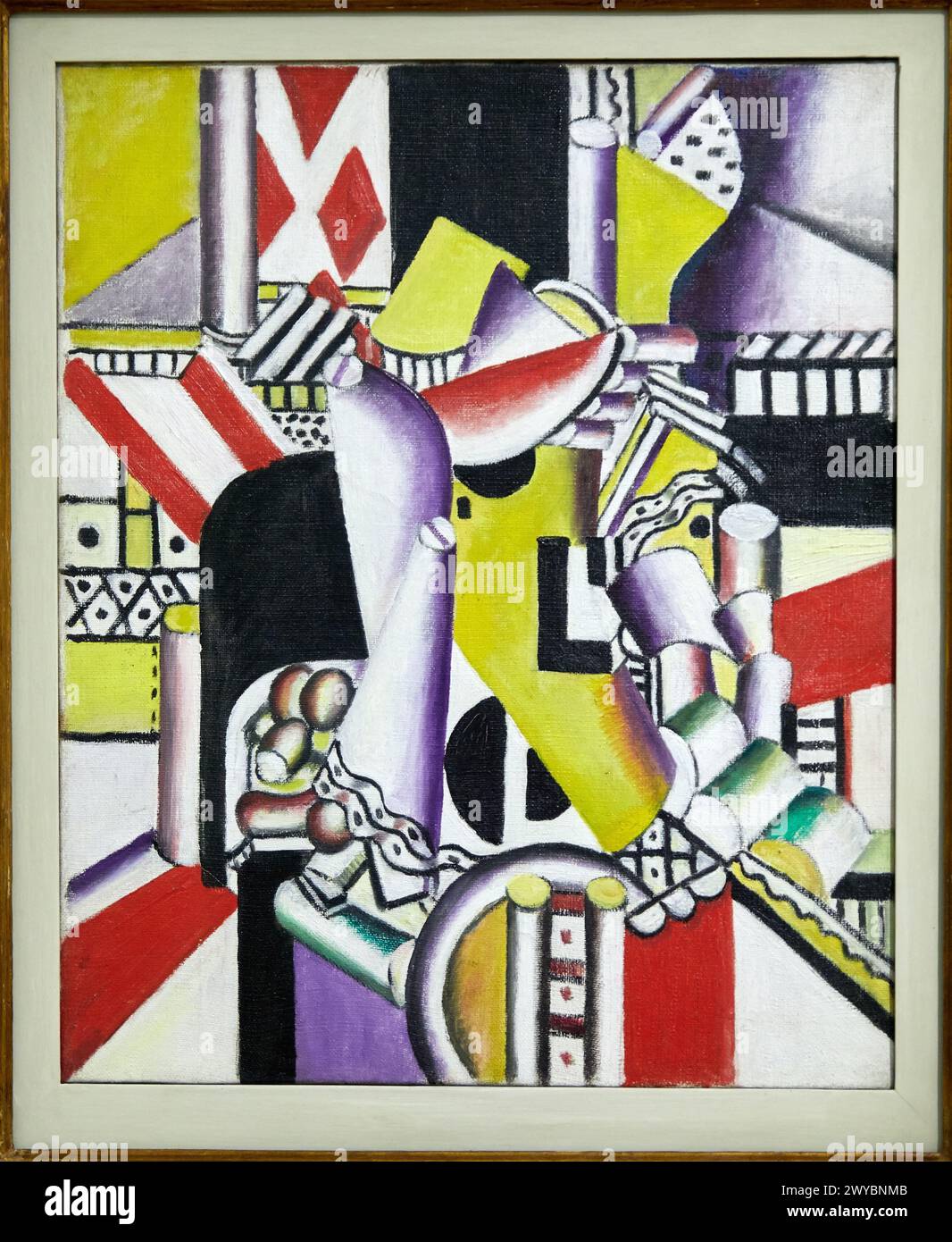 "Le pot à tisane", 1918, Fernand Léger, Centre Pompidou, Paris, France ...