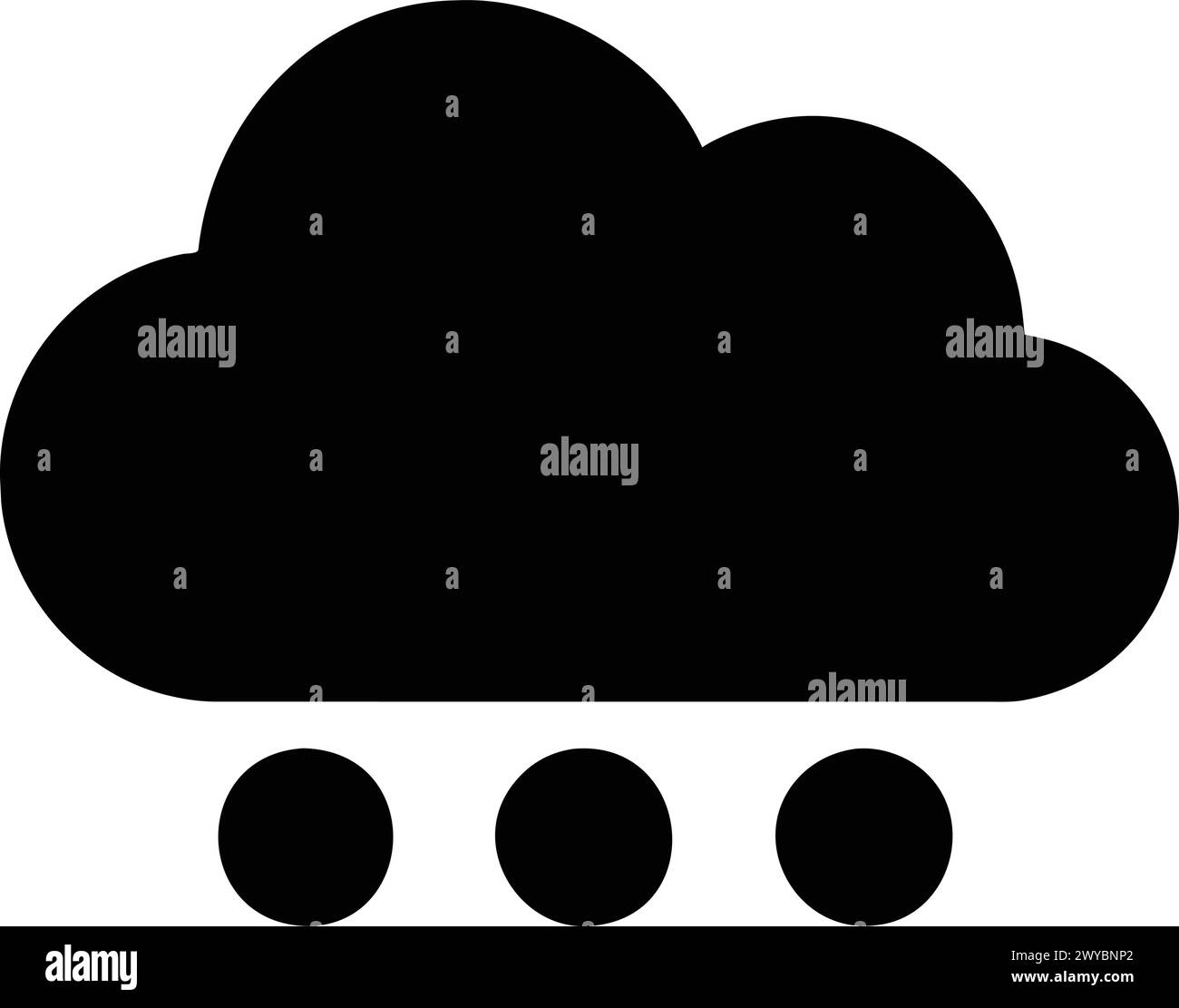 Full cloud Black and White Stock Photos & Images - Alamy