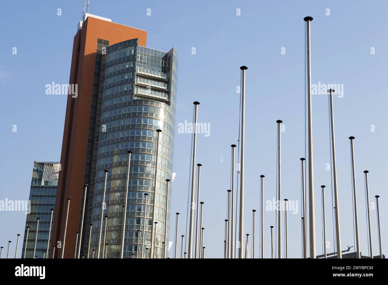 Vienna International Centre (VIC) aka UNO City, campus and building ...