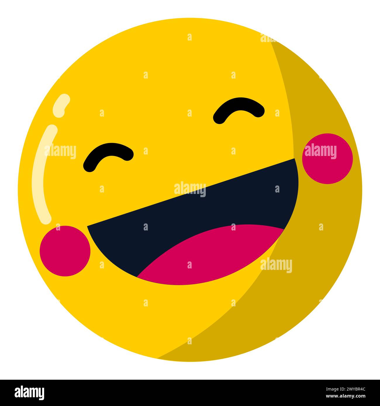 Joyful expressions vector vectors hi-res stock photography and images ...