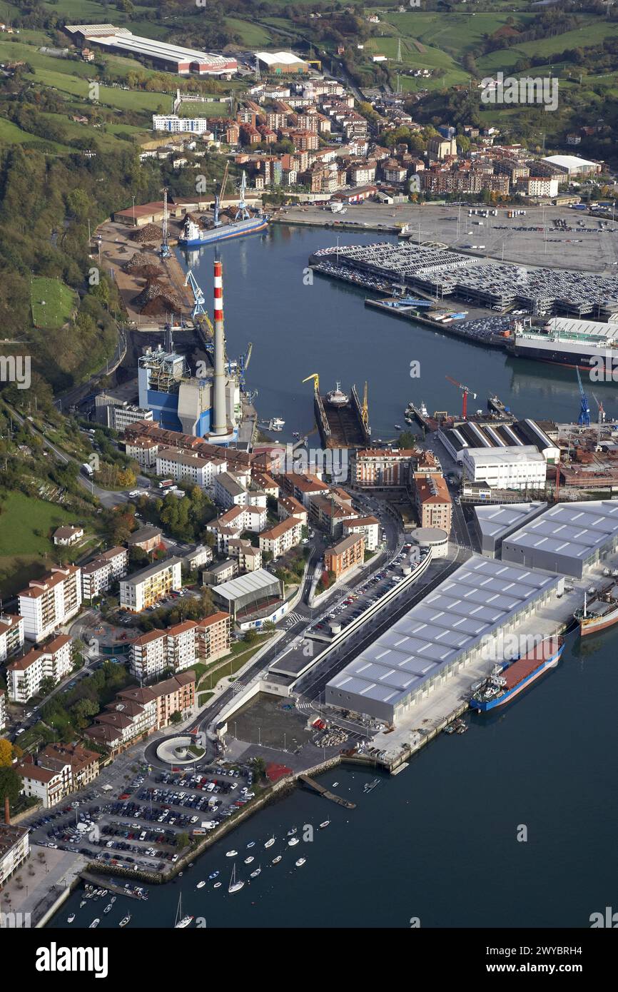 Port of Pasaia, Guipuzcoa, Basque Country, Spain Stock Photo - Alamy