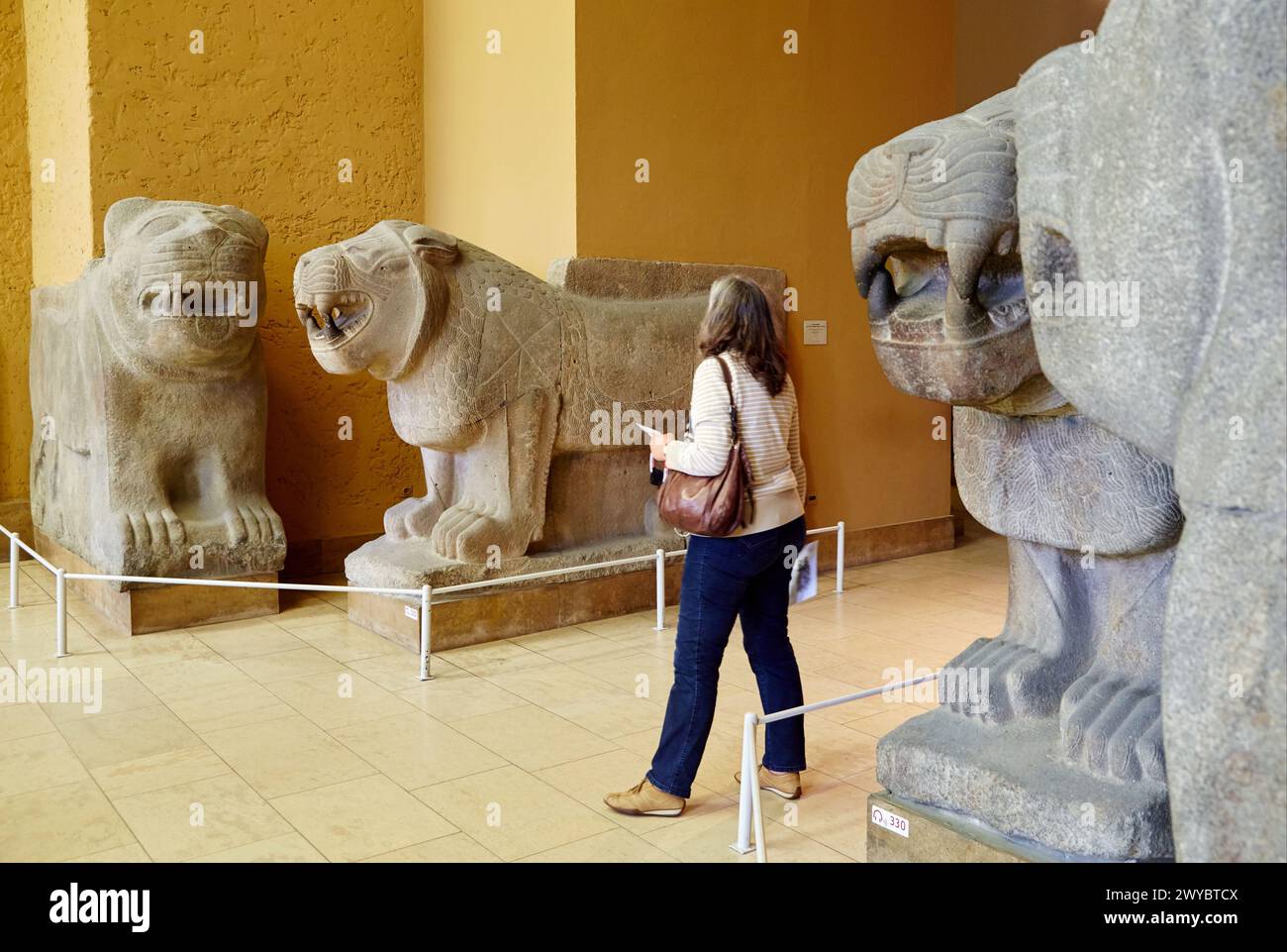 Inner Gate of the Citadel of Sam'al/Zincirli in Turkey, Pergamon Museum ...