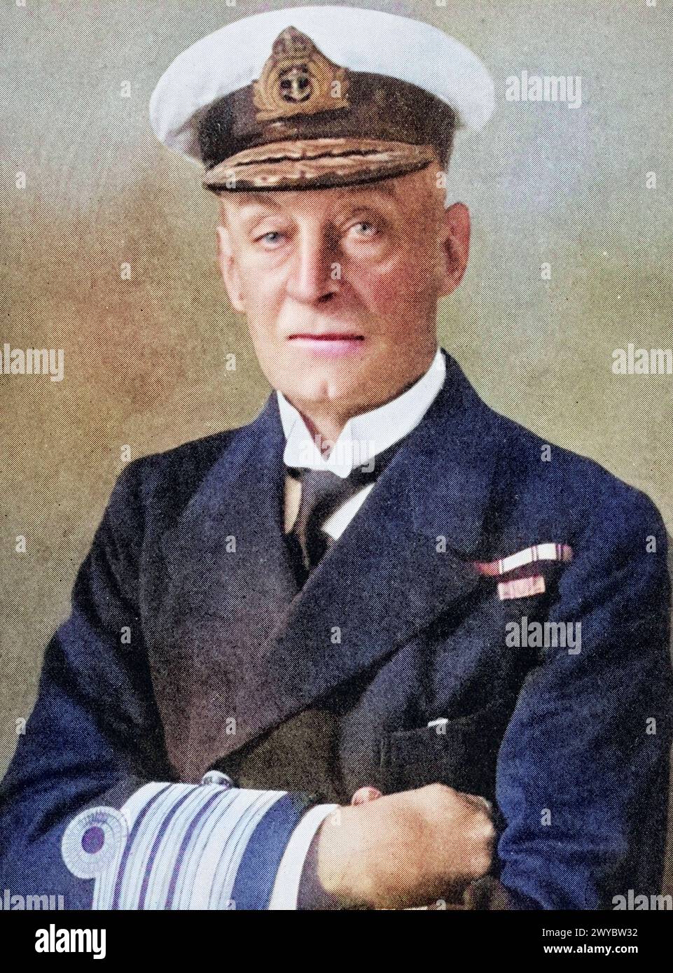 Admiral Sir Henry Bradwardine Jackson, 1855 bis 1929, Erster Seelord ...