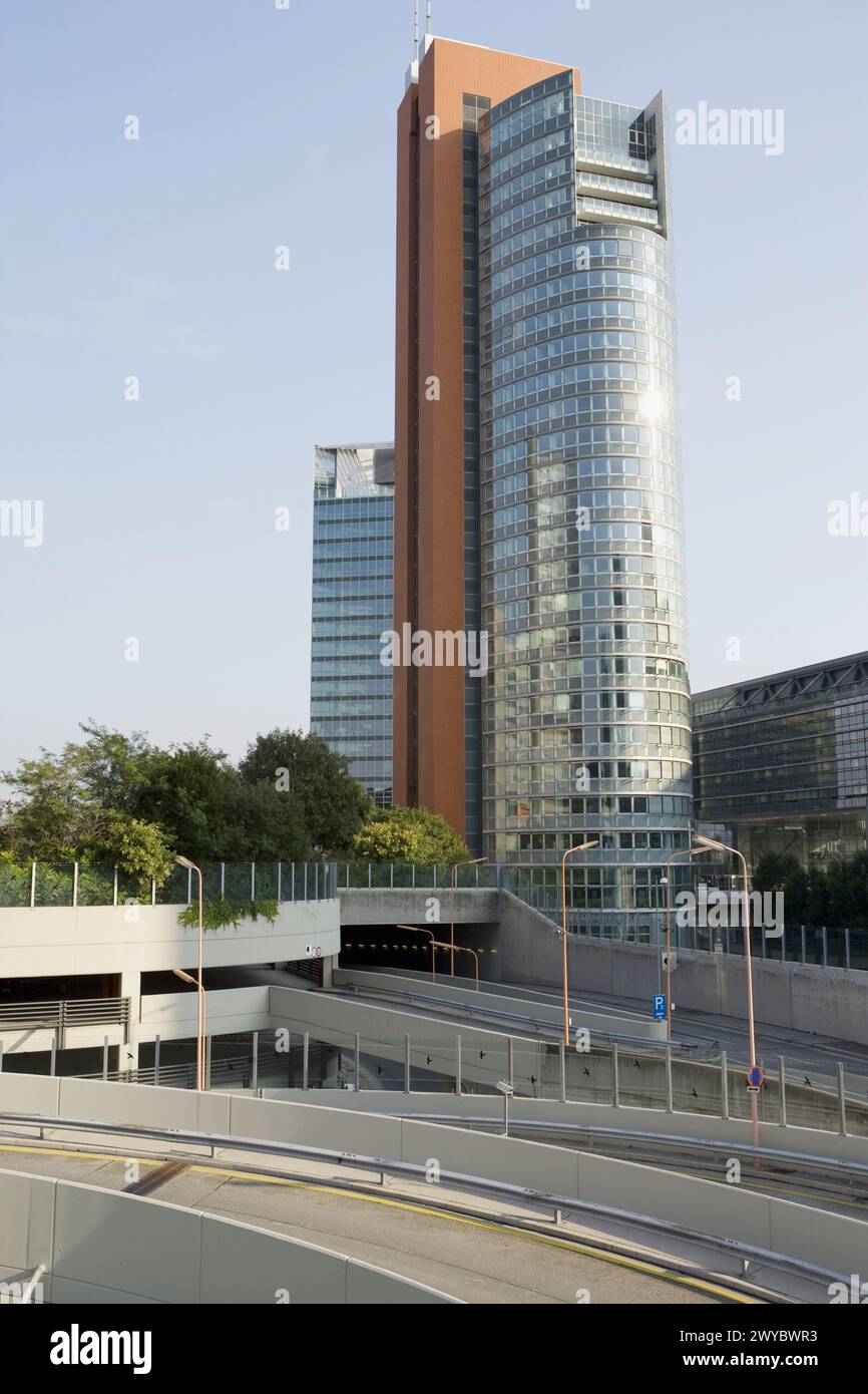 Vienna International Centre (VIC) aka UNO City, campus and building ...