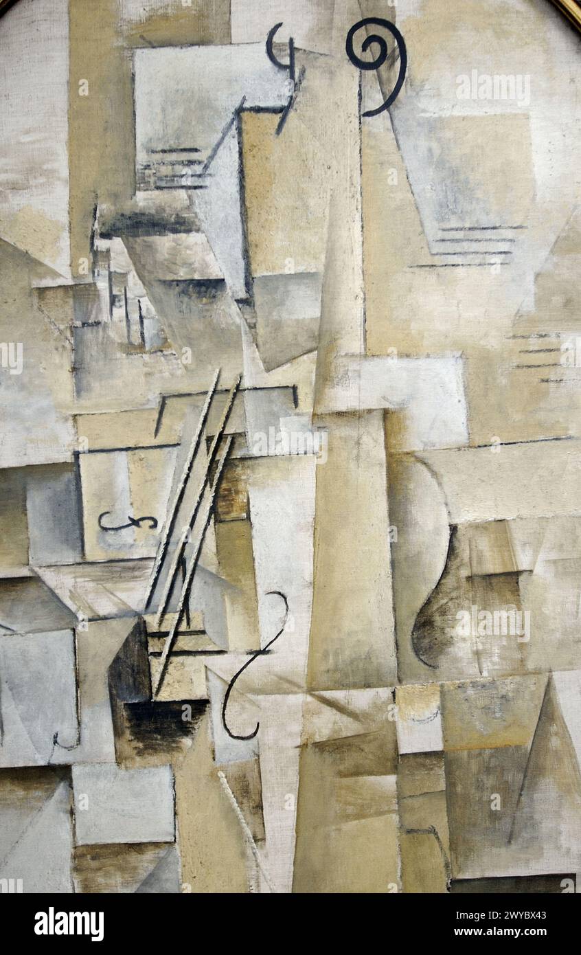 ´Violin´ by Pablo Picasso. Kröller-Müller Museum, Het Nationale Park De ...