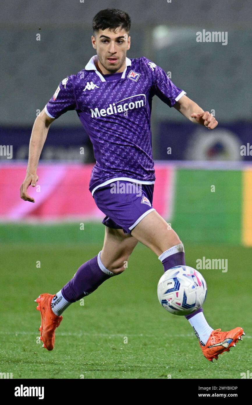 Florence, Italy. 03rd Apr, 2024. ACF Fiorentina's defender Fabiano ...