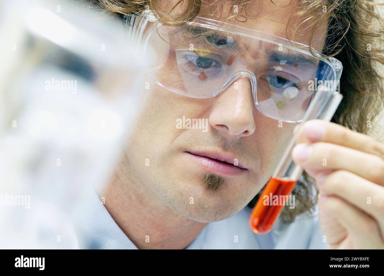 Chemical characterization laboratory Stock Photo - Alamy