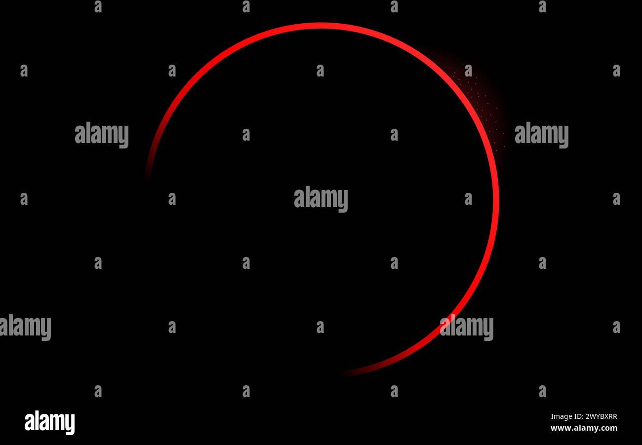 Red Total Solar Eclipse in Texas 8th April. Solar Eclipse, Total ...