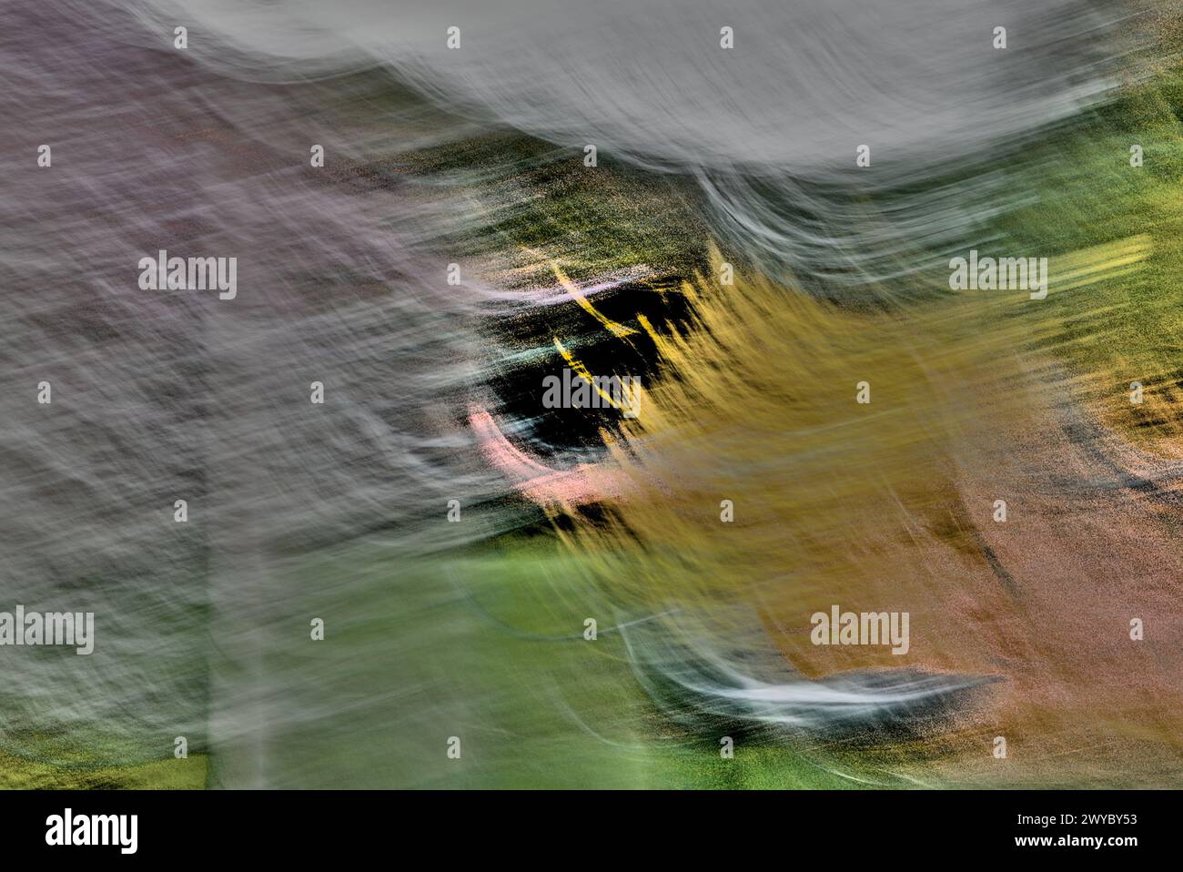 Abstract nature blur using intentional camera movement Stock Photo - Alamy