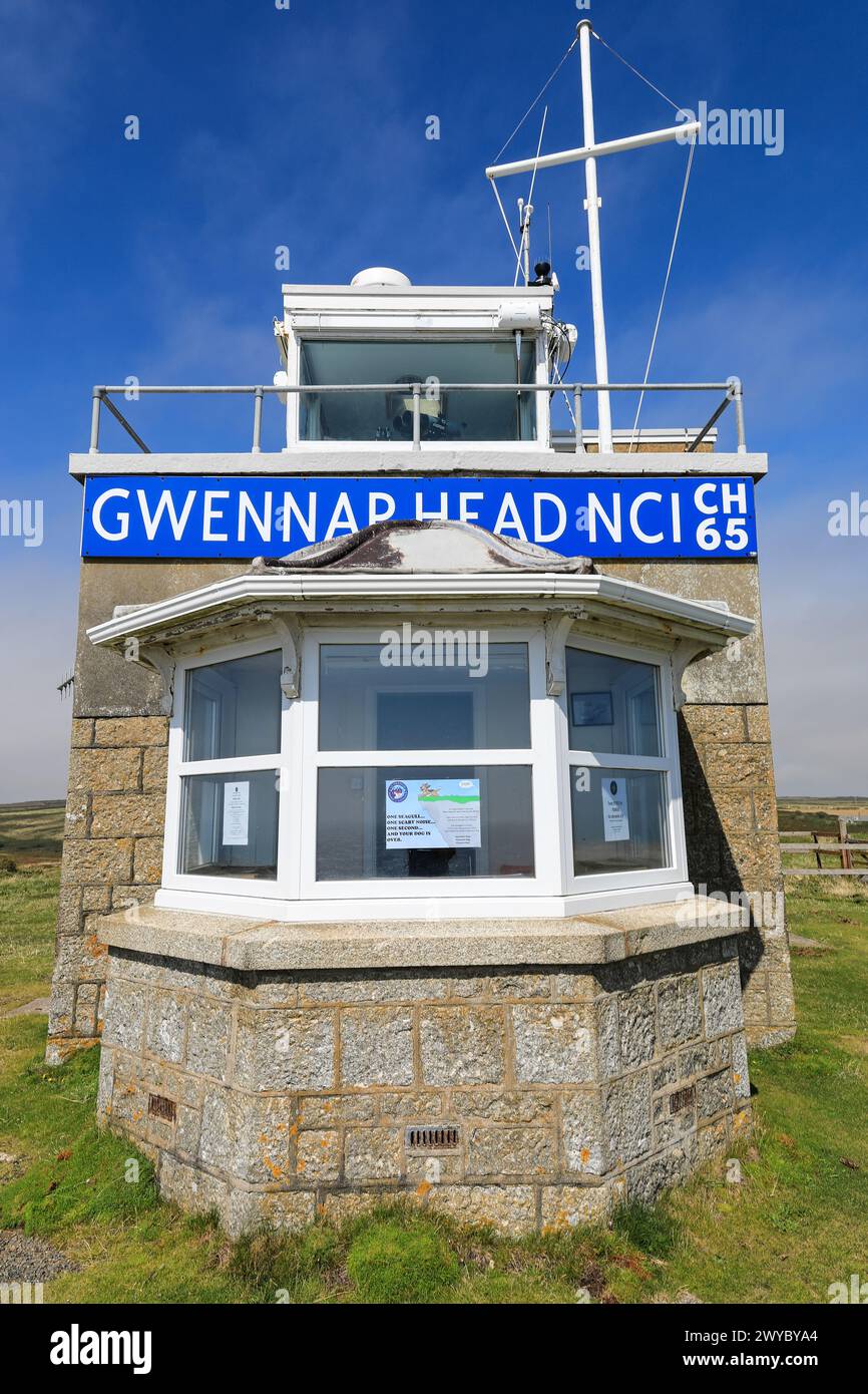 National Coastwatch Institution (NCI) station on Gwennap Head near ...