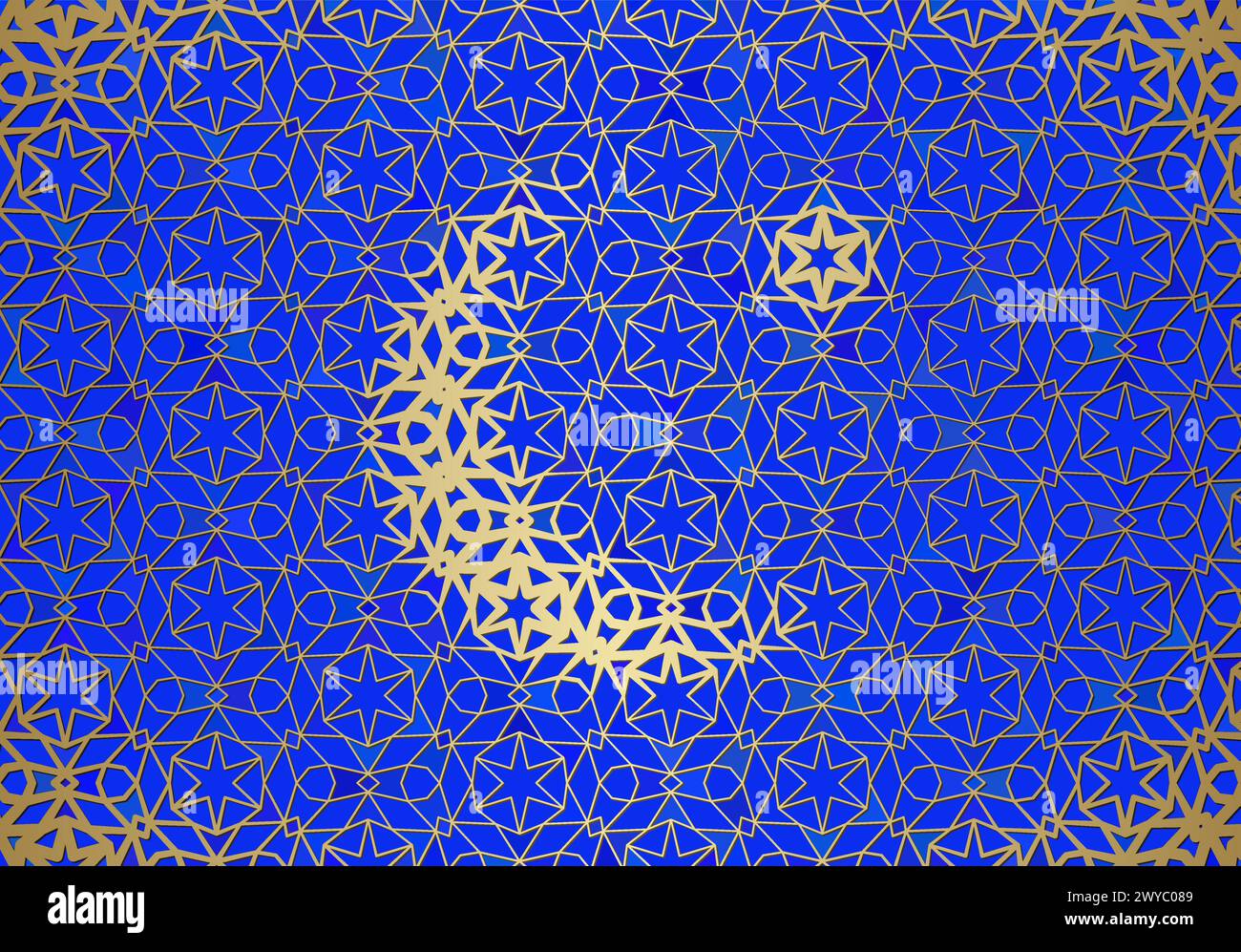 Abstract background with islamic ornament, arabic geometric texture ...