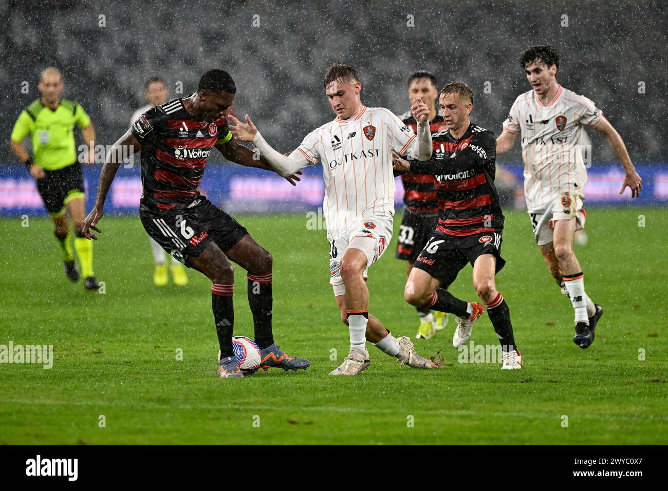 5th April 2024; CommBank Stadium, Sydney, NSW, Australia: A-League ...