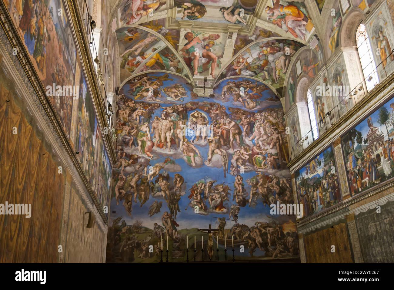 Sistine chapel interior hi-res stock photography and images - Alamy