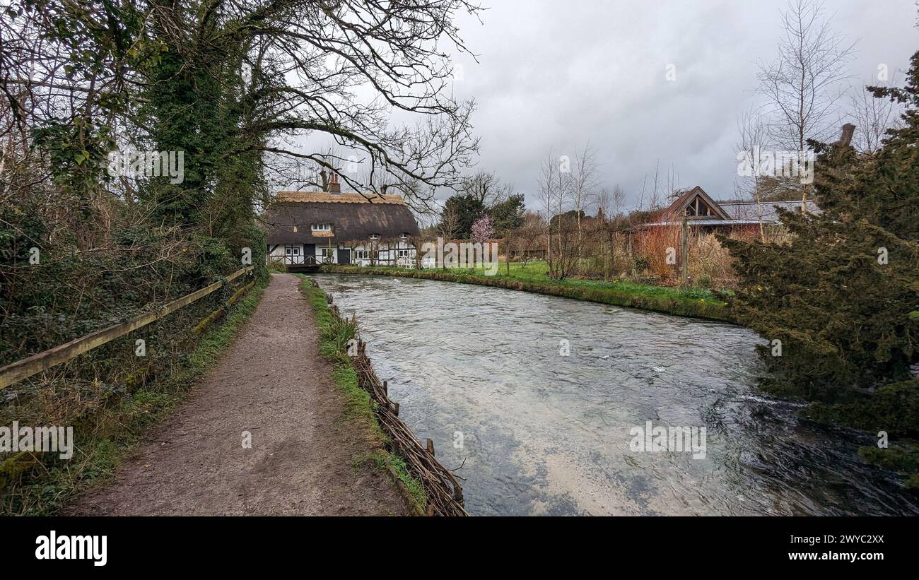 Views around Arlesford Hampshire river itchen watercress watercress ...