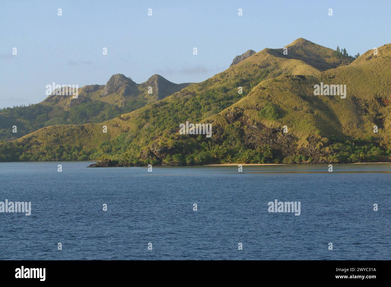 Taravai Island, Mangareva, Gambier Islands, French Polynesia Stock ...
