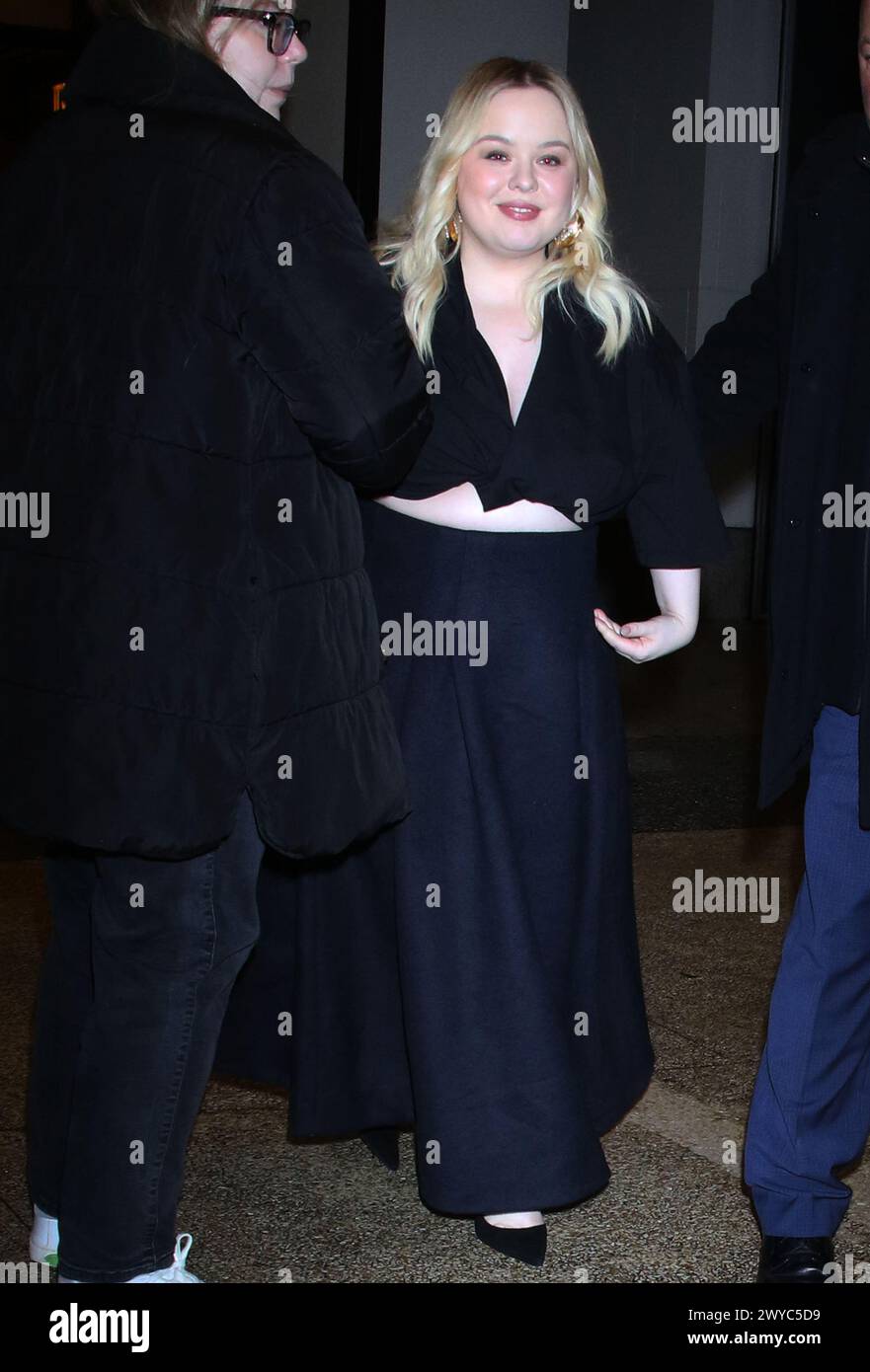 New York, NY, USA. 5th Apr, 2024. Nicola Coughlan seen at CBS Mornings ...