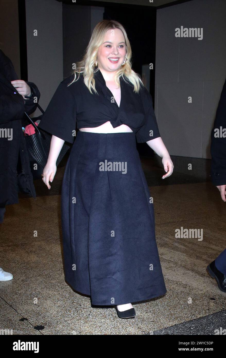 New York, NY, USA. 5th Apr, 2024. Nicola Coughlan seen at CBS Mornings ...