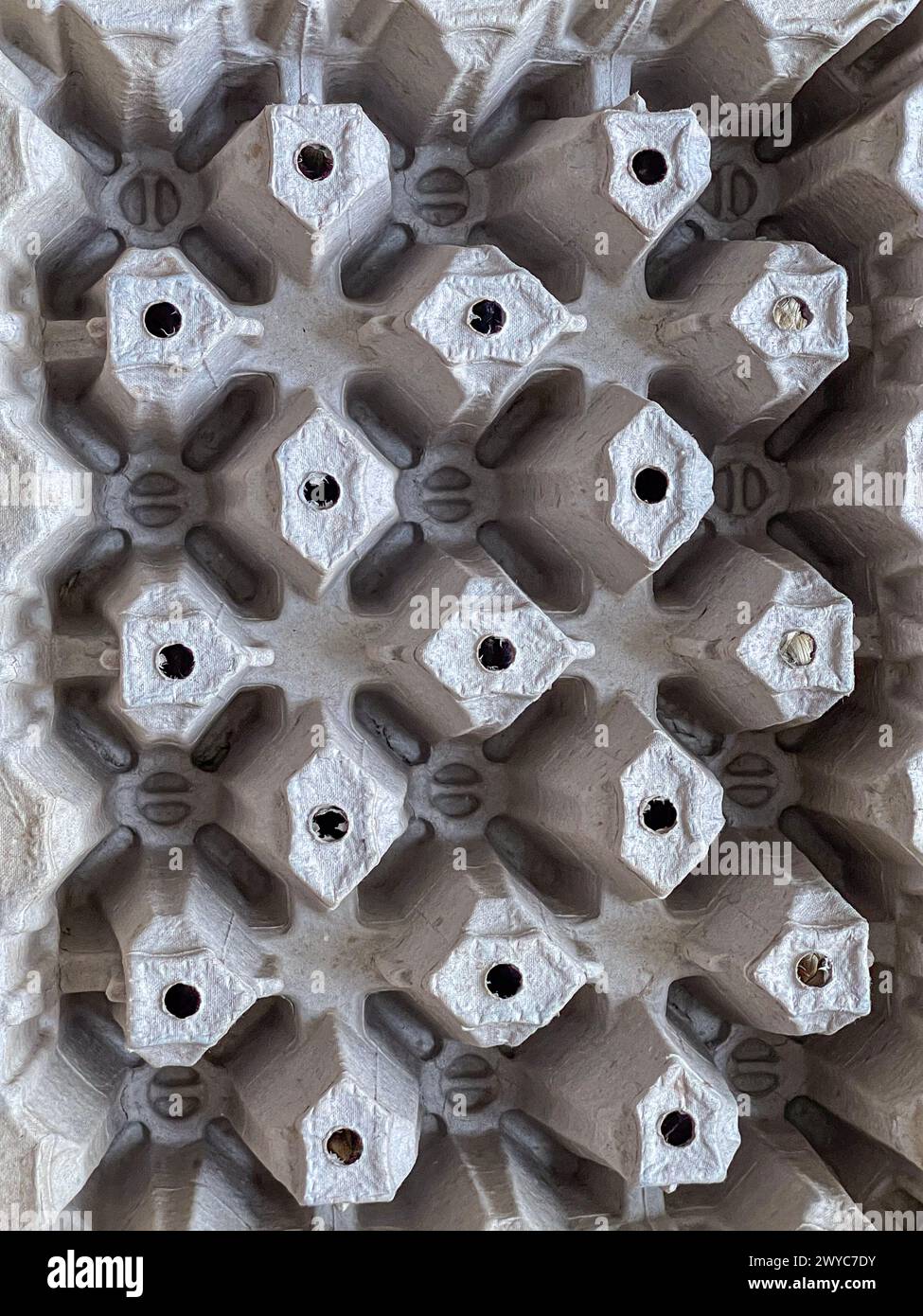 Corrugated cardboard forms a unique textured pattern that can be used ...