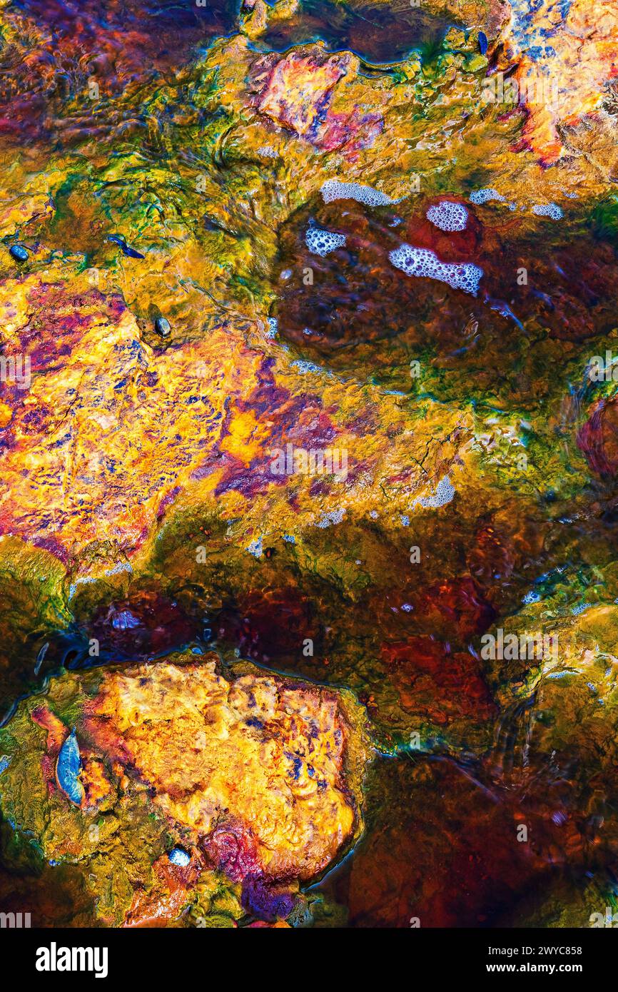 Colors of the Tinto River Stock Photo - Alamy