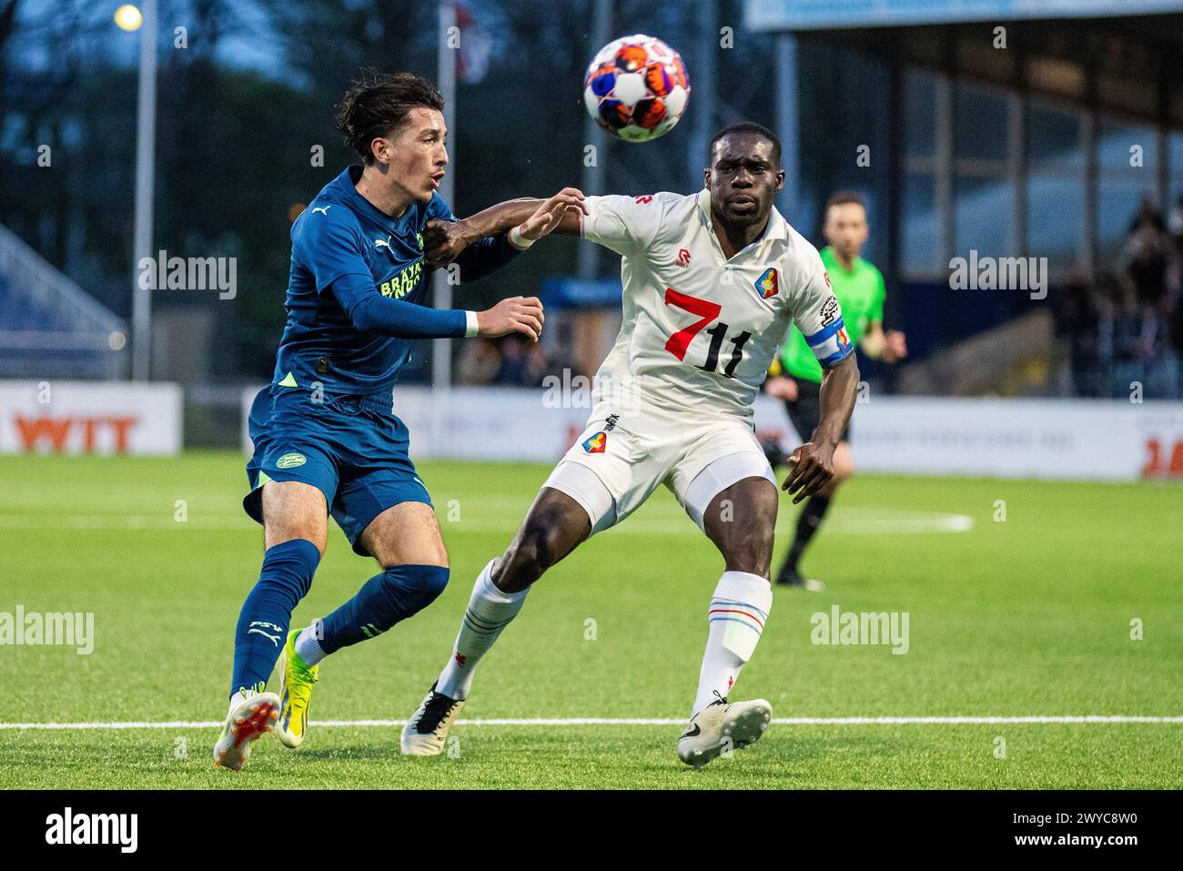 VELSEN, 05-04-2024, 711 Stadion. Dutch Football, Keuken Kampioen ...