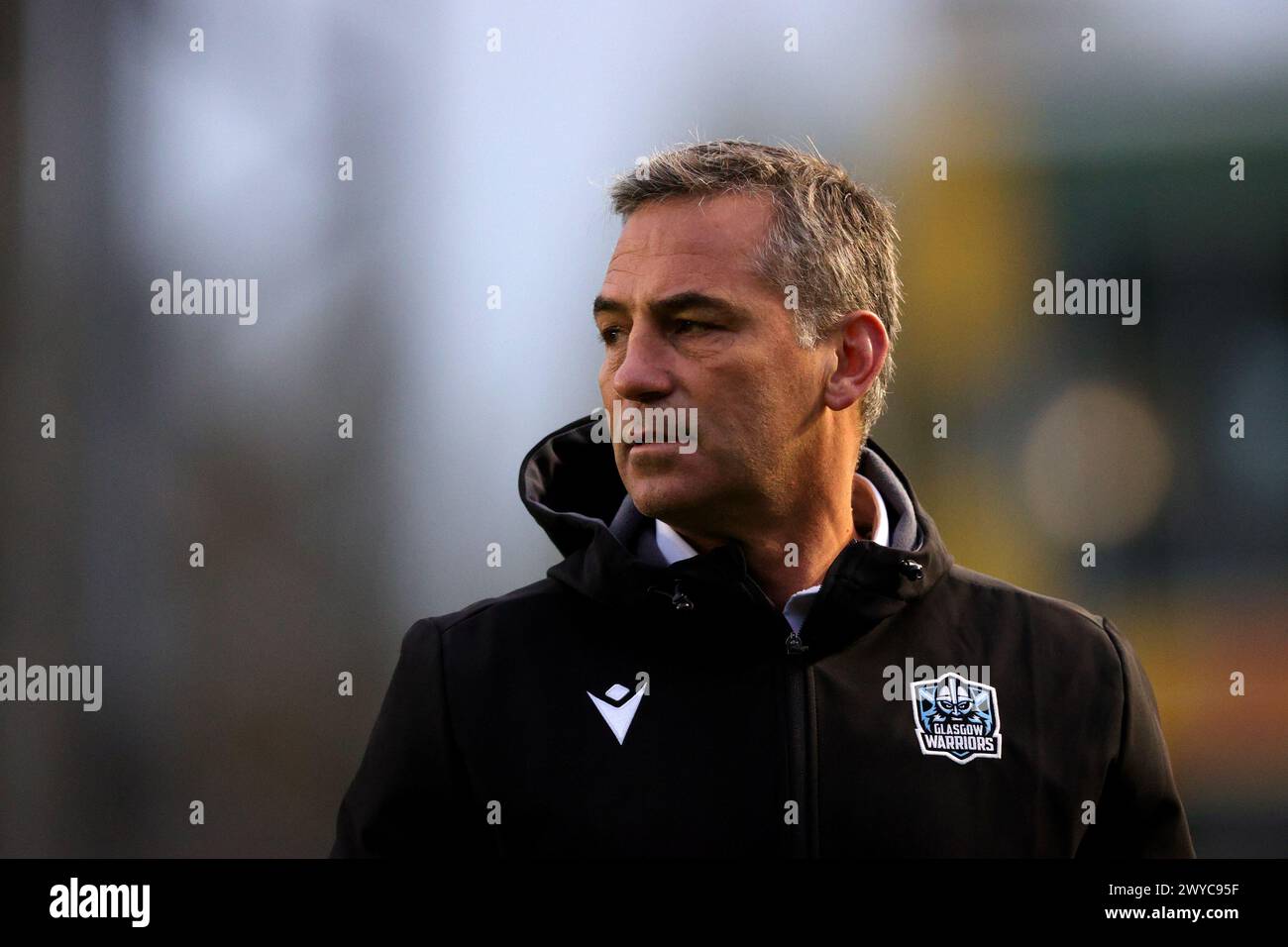 London, England, 5th April 2024. Glasgow Warriors head coach Franco ...