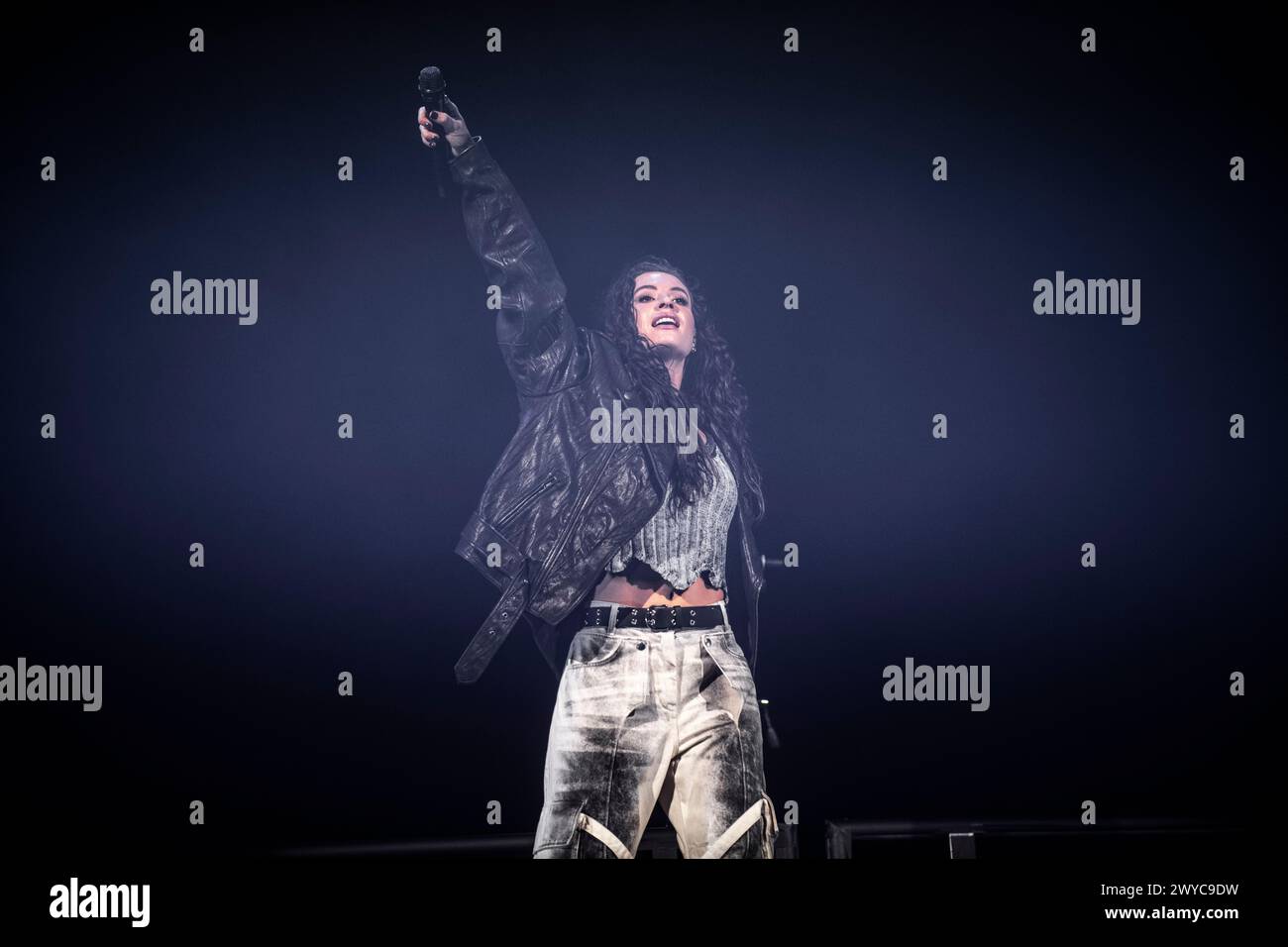 Fletcher performing at Sant Jordi Club, Barcelona 04 Apr. 2024 ...