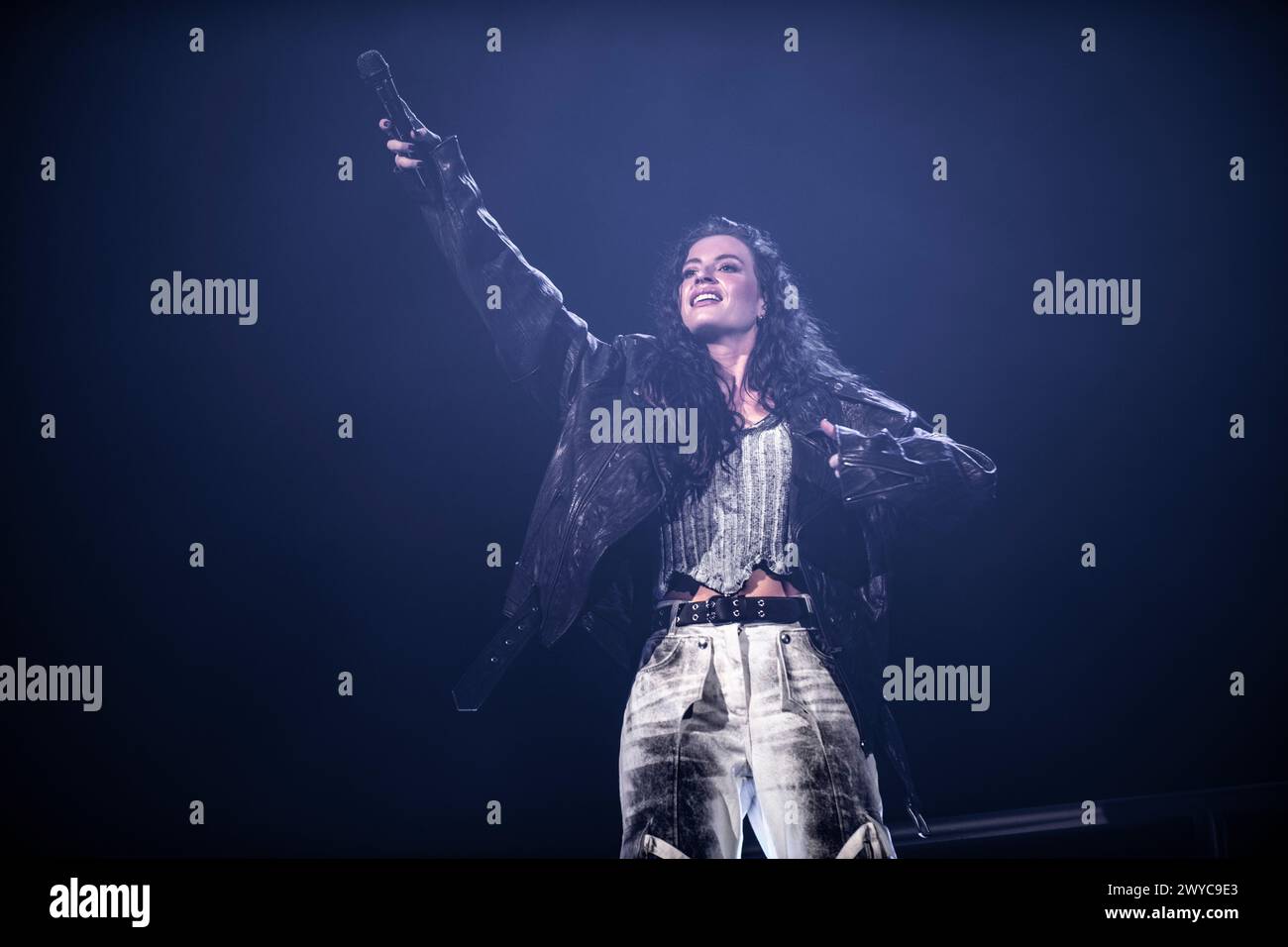 Fletcher performing at Sant Jordi Club, Barcelona 04 Apr. 2024 ...