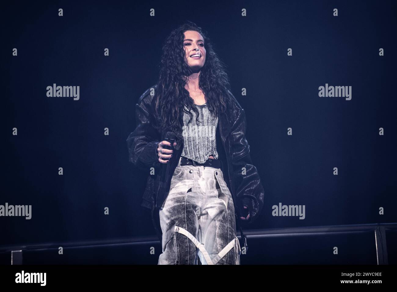 Fletcher performing at Sant Jordi Club, Barcelona 04 Apr. 2024 ...