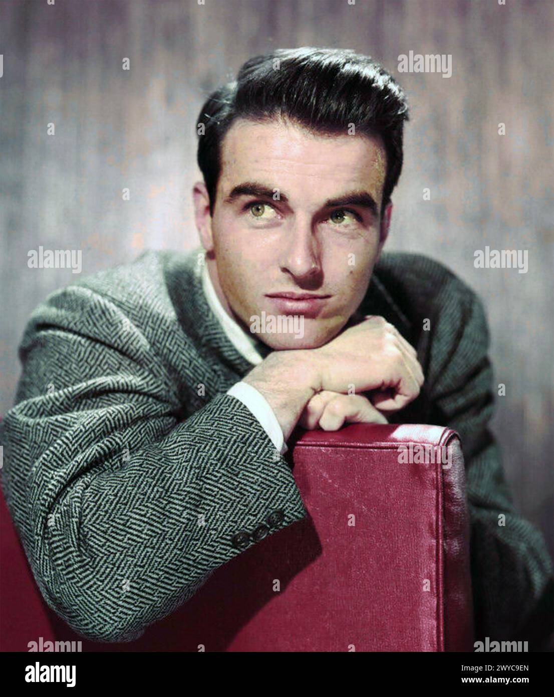 MONTGOMERY CLIFT (1920-1966) American film actor about 1948 Stock Photo ...