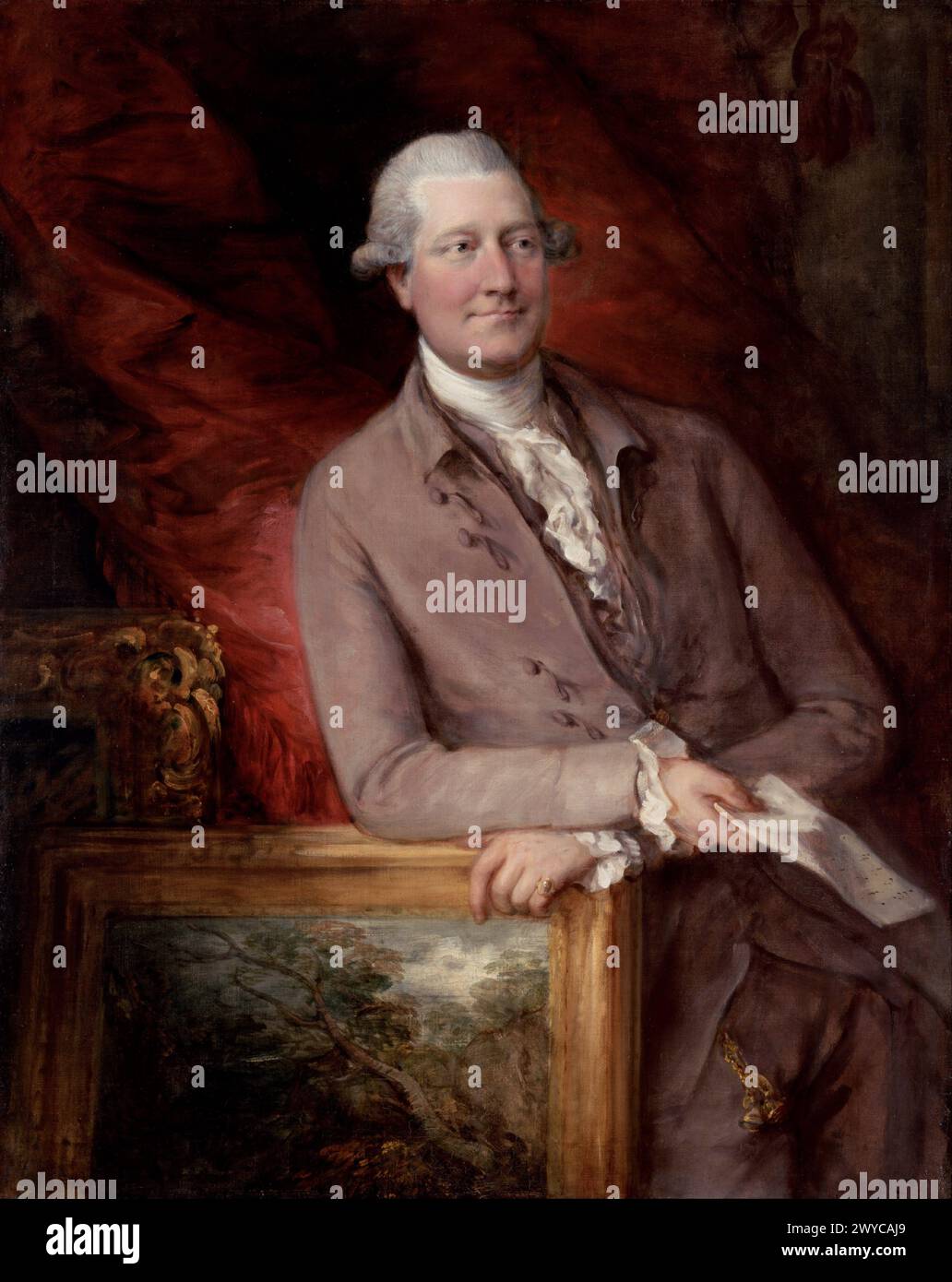 The Hon. Frances Duncombe c.(1777) Thomas Gainsborough Stock Photo - Alamy