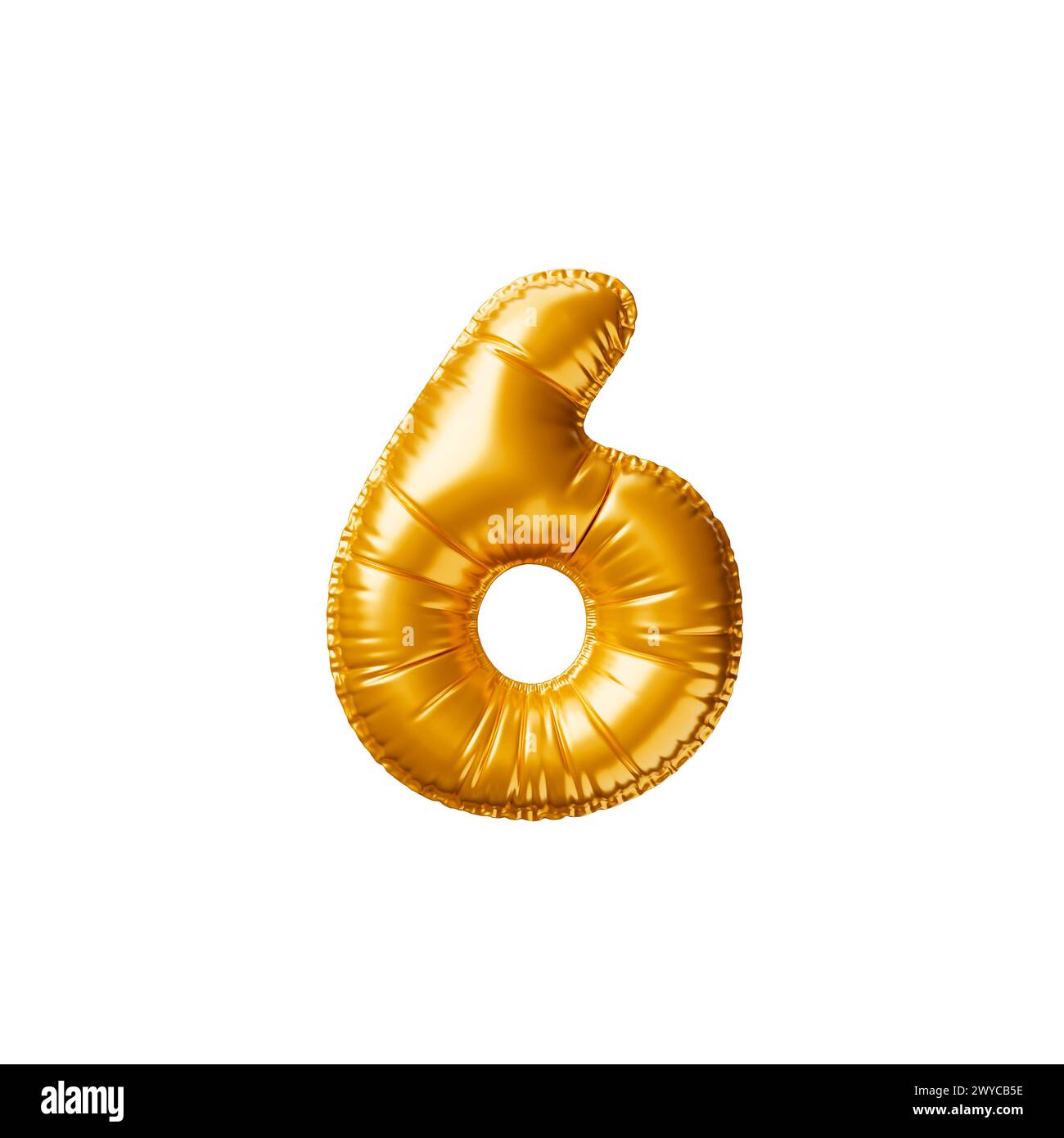 6 number balloon hi-res stock photography and images - Alamy