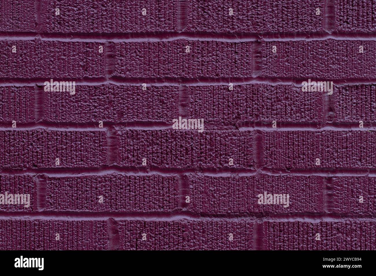 Painted dark pink brick wall texture vertical background Stock Photo ...