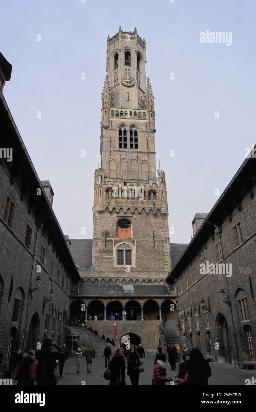 Tower with belfry in the background hi-res stock photography and images ...