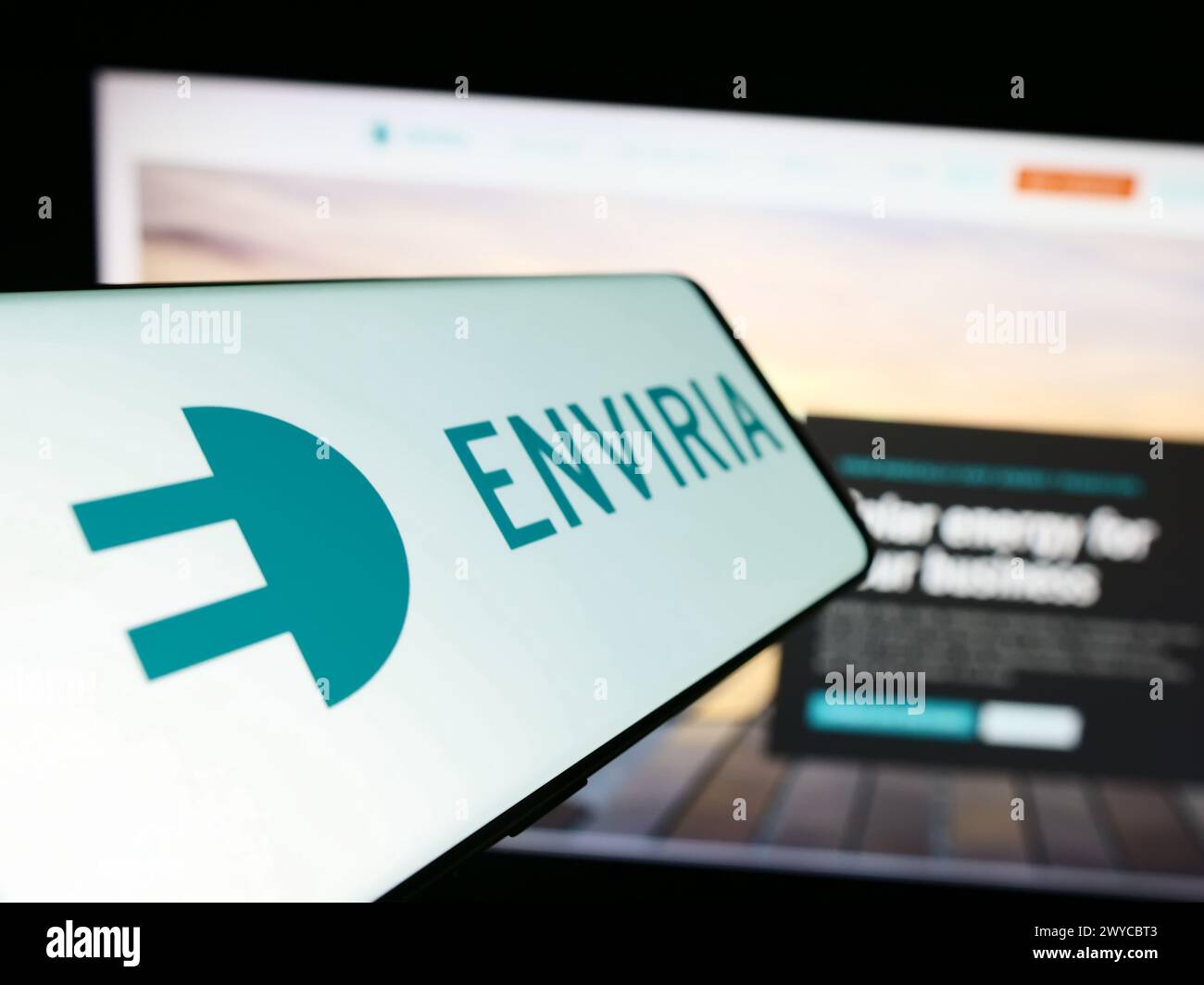 Enviria energy holding hi-res stock photography and images - Alamy
