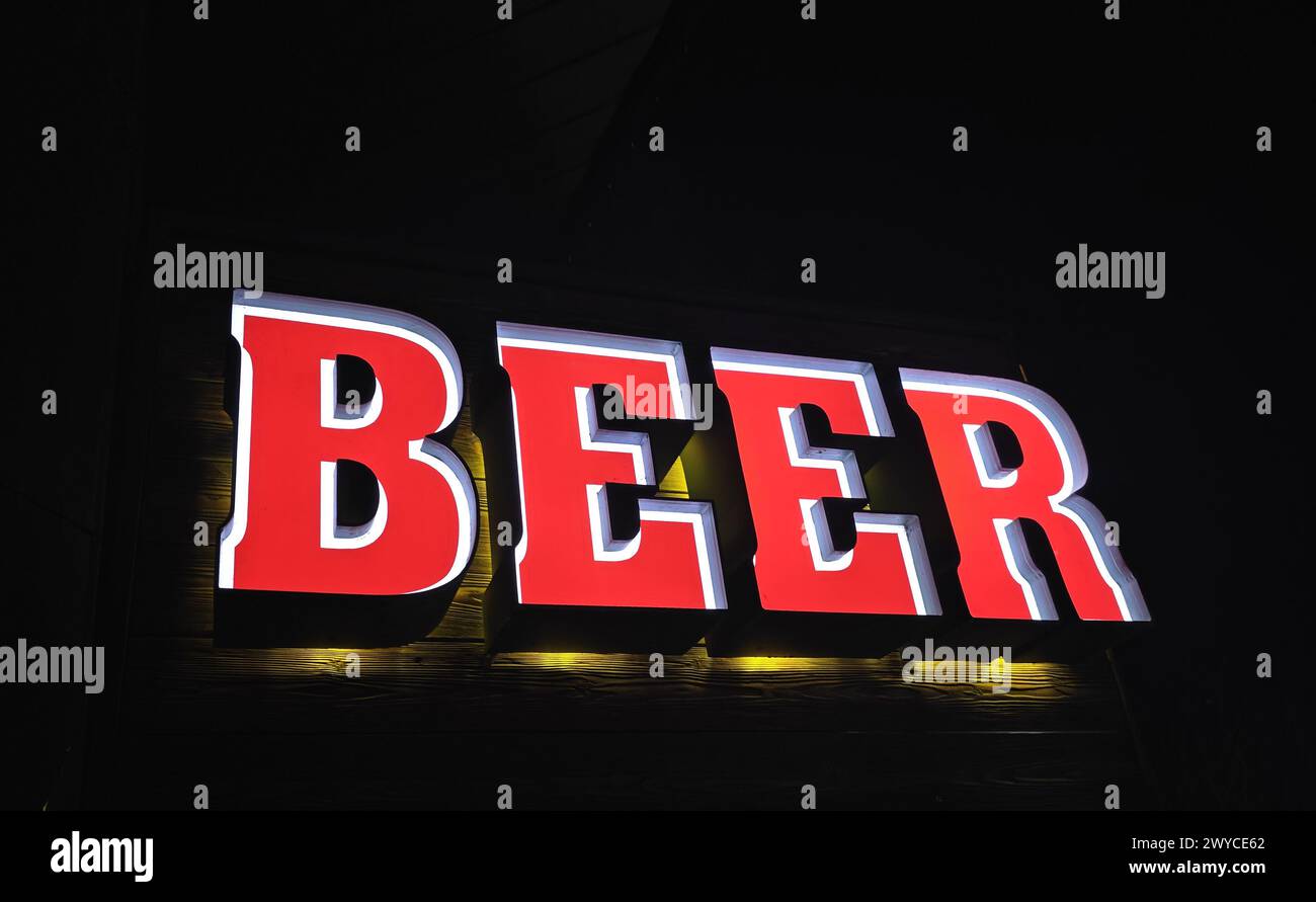 Red beer hi-res stock photography and images - Alamy