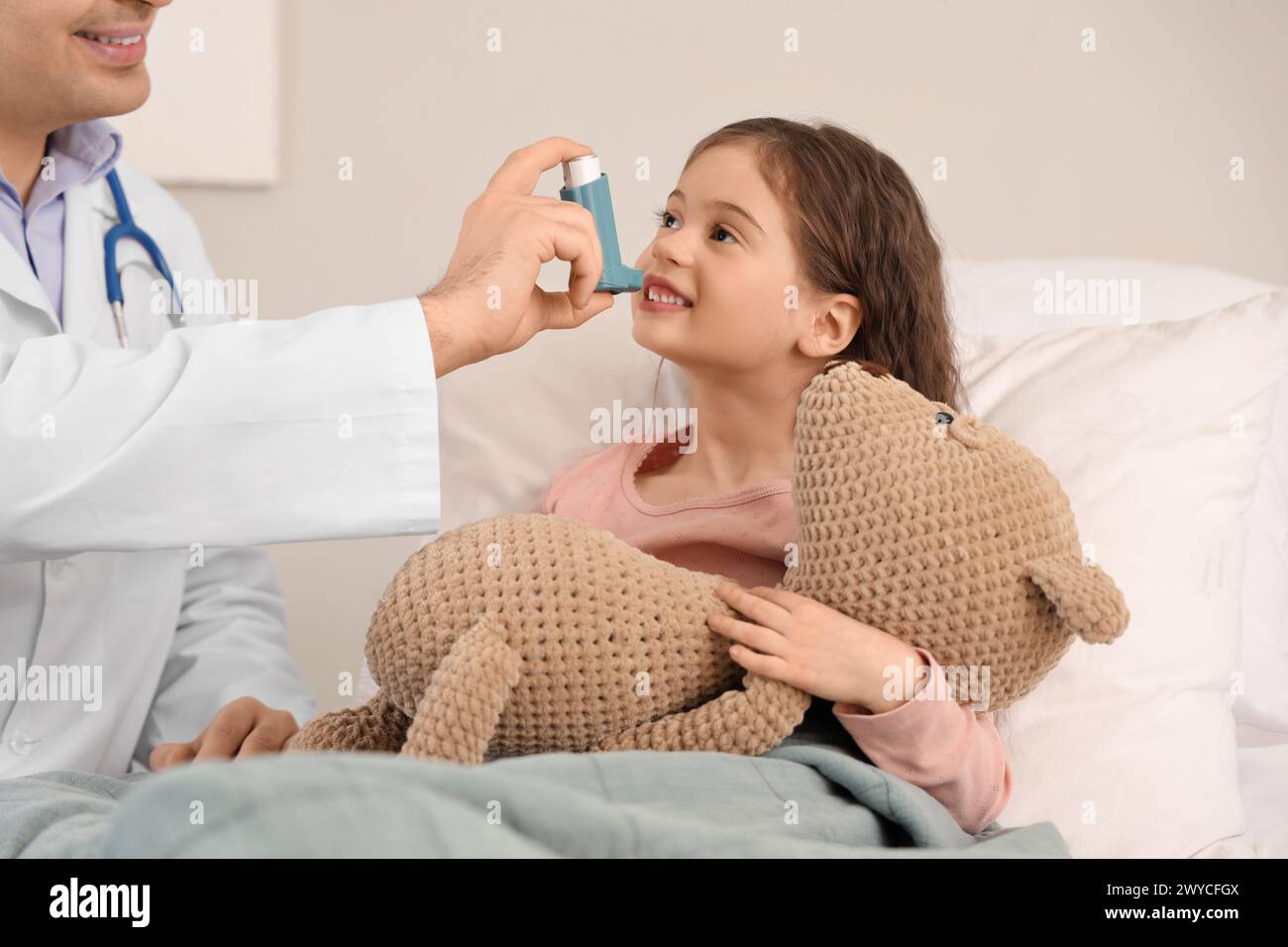 Child inhaler adult bedroom hi-res stock photography and images - Alamy