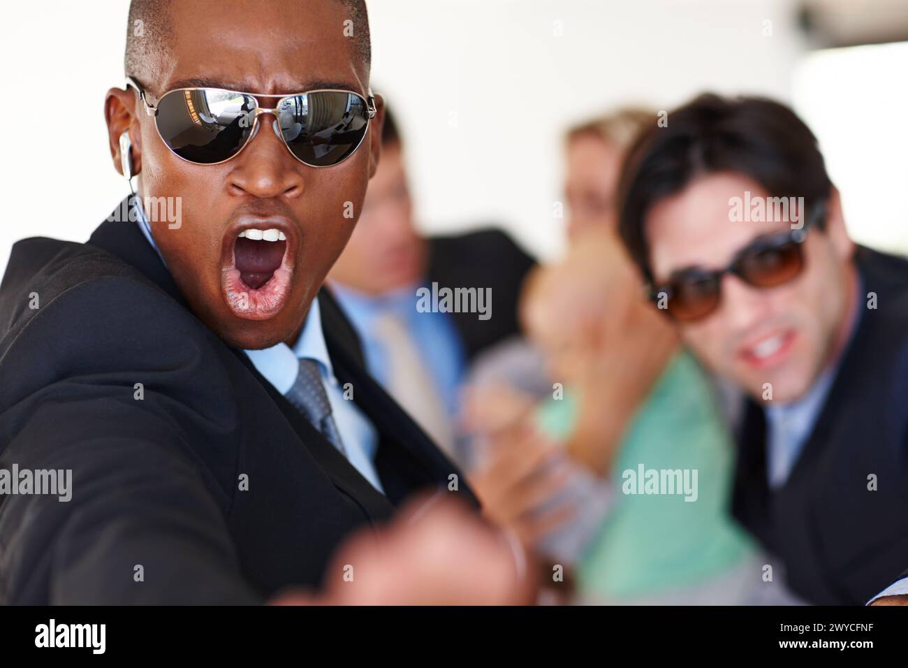 Bodyguard sunglasses hi-res stock photography and images - Alamy