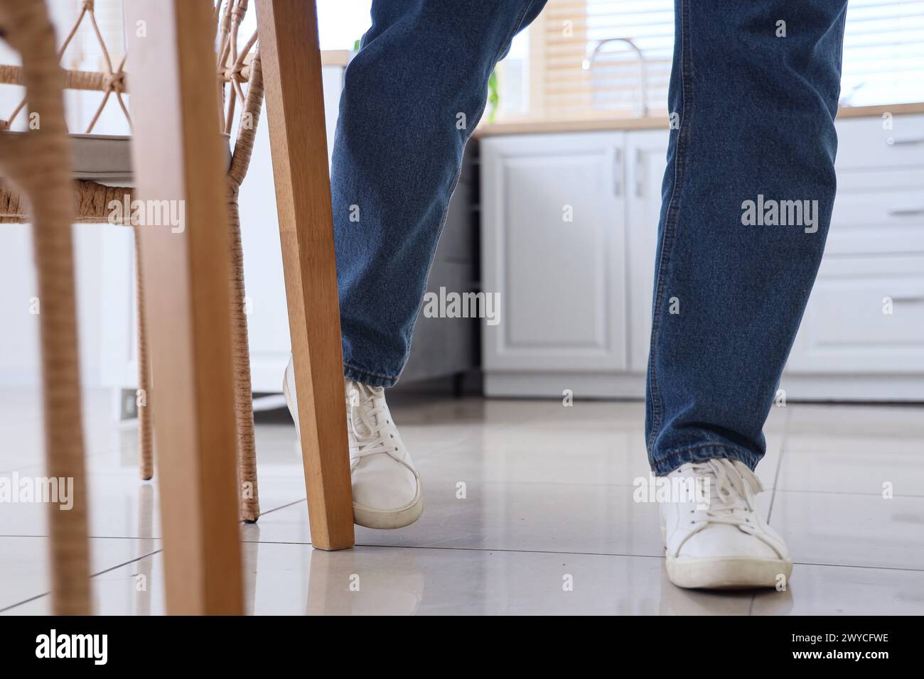 Tripping man falling hi-res stock photography and images - Alamy