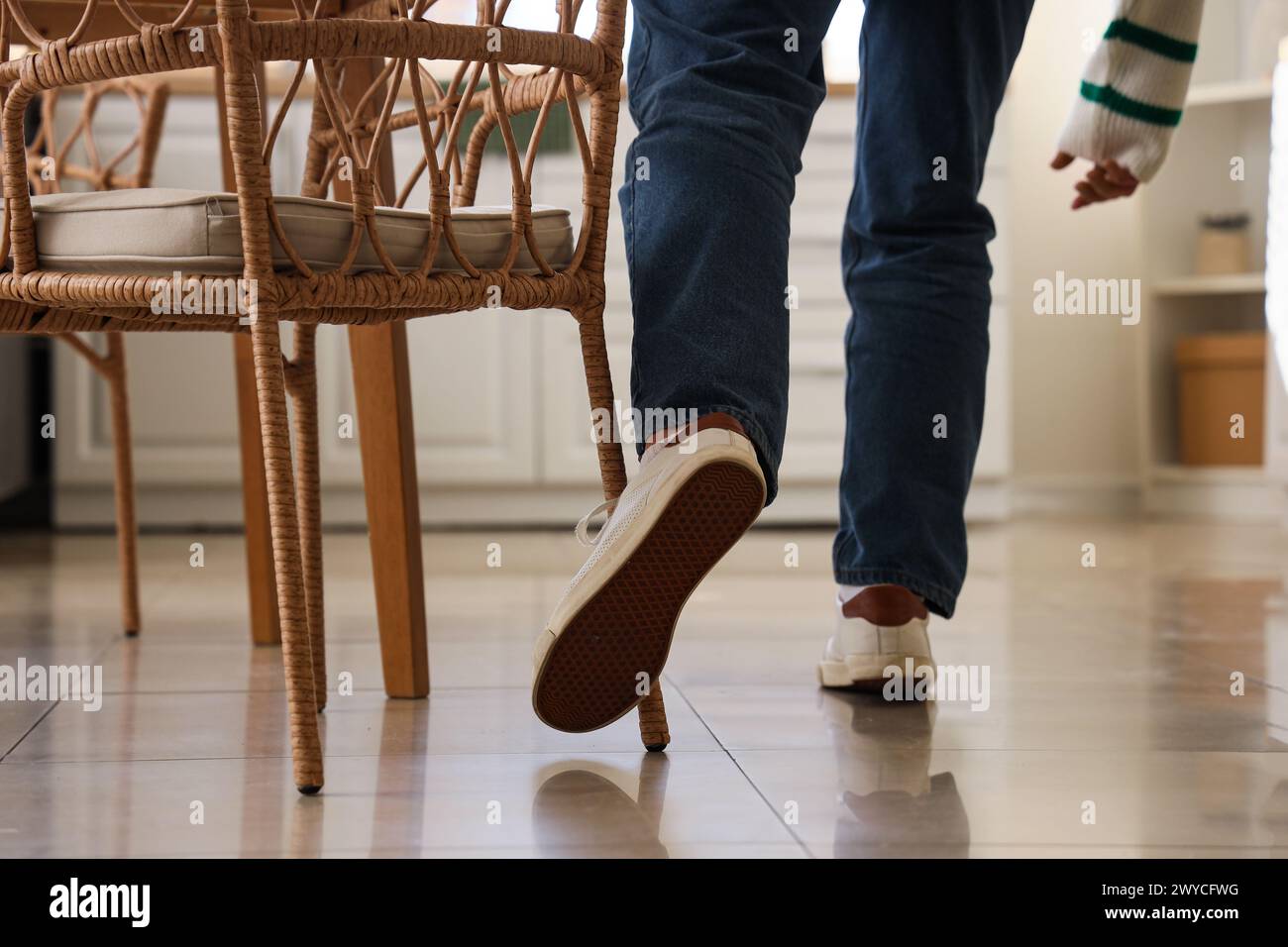 Man tripping hi-res stock photography and images - Alamy