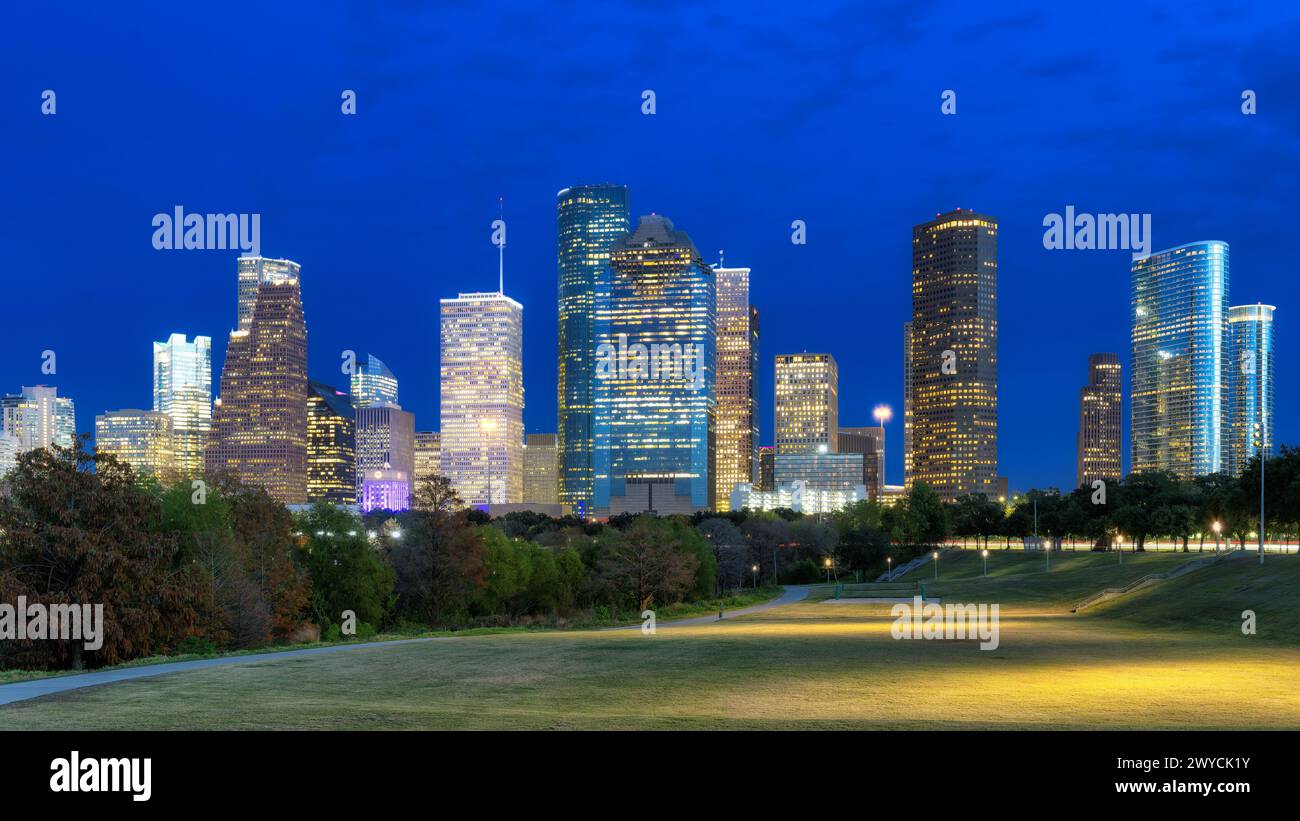 Houston texas skyline hi-res stock photography and images - Alamy